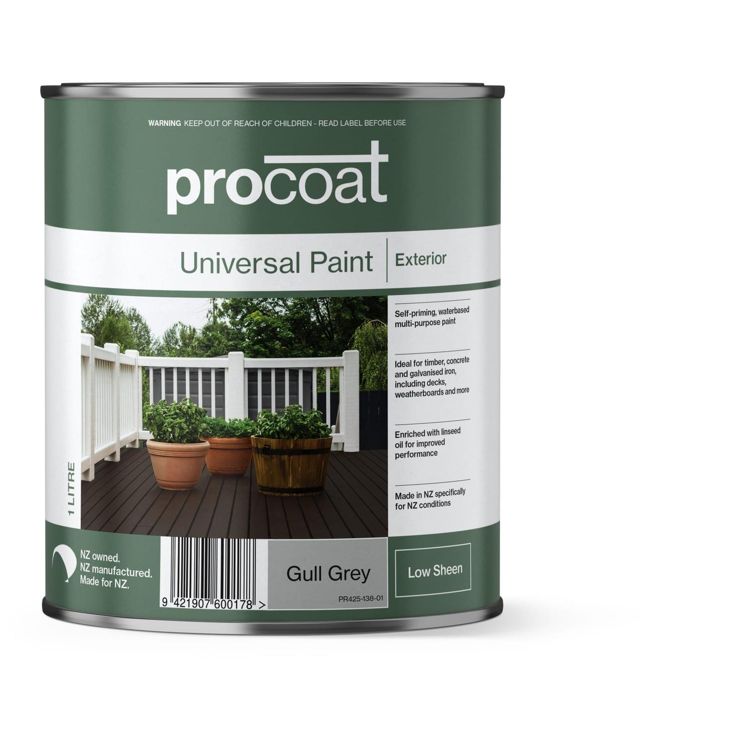 Procoat | Universal Paint 1L | Mitre10
