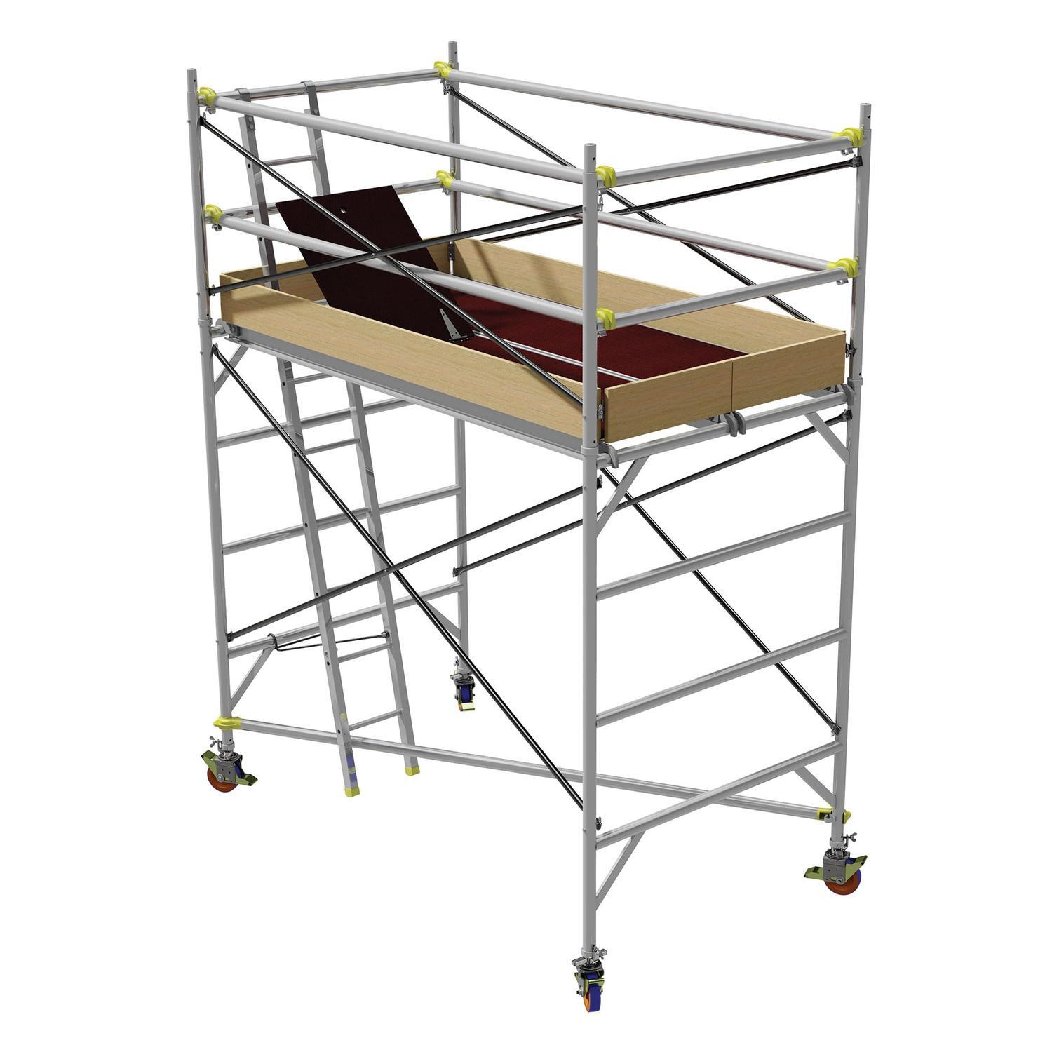 Easy Access | Double Width H Frame Platform Tower 1370mm Wide x 2400mm ...