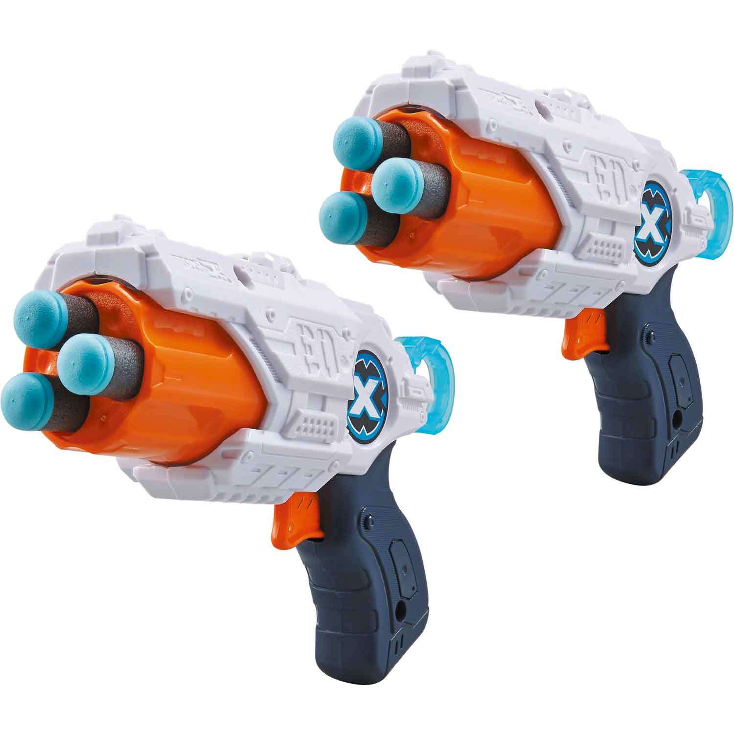 X-Shot | X-Shot Excel Double MK 3 Foam Dart Blaster Combo Pack | Mitre10