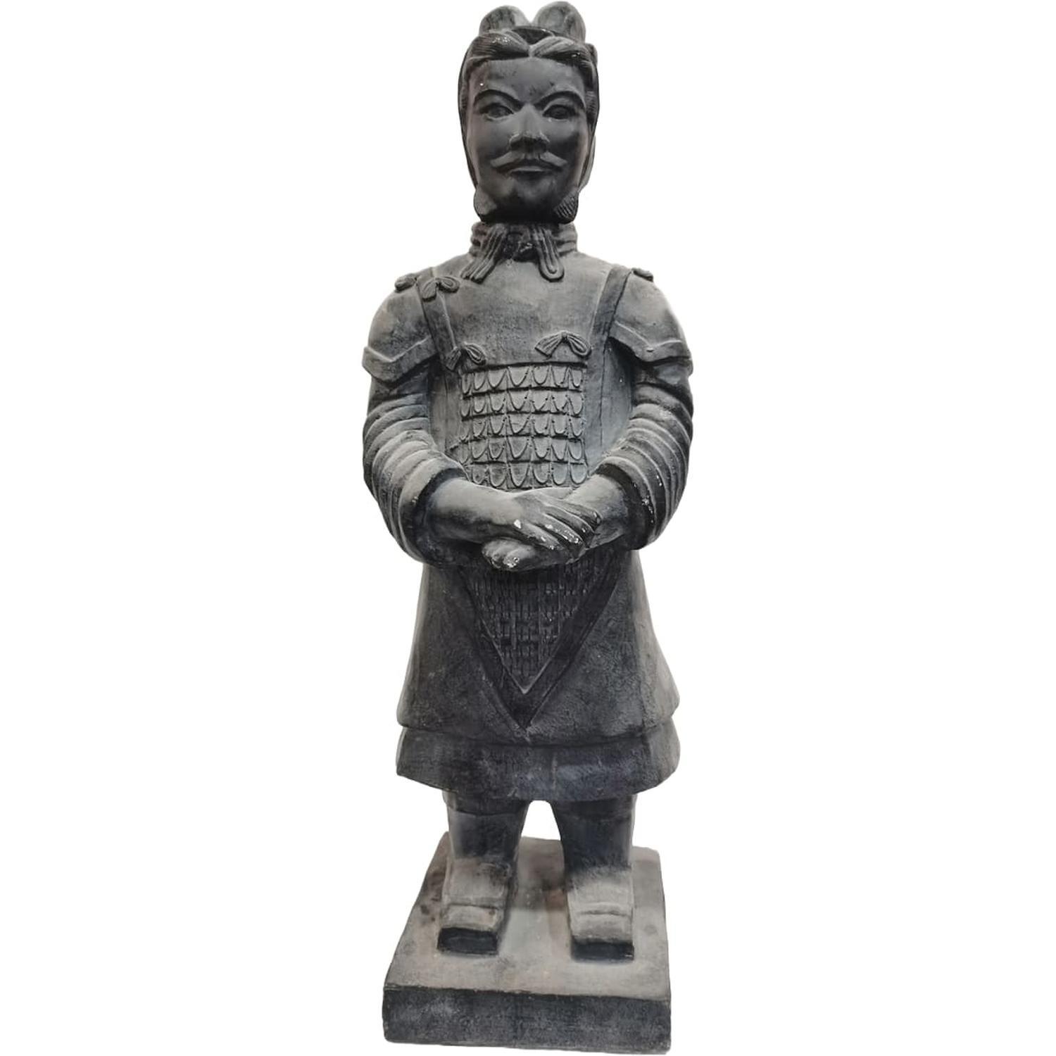 Gardeners Edge | Terra-cotta Warrior Garden Ornament | Mitre10