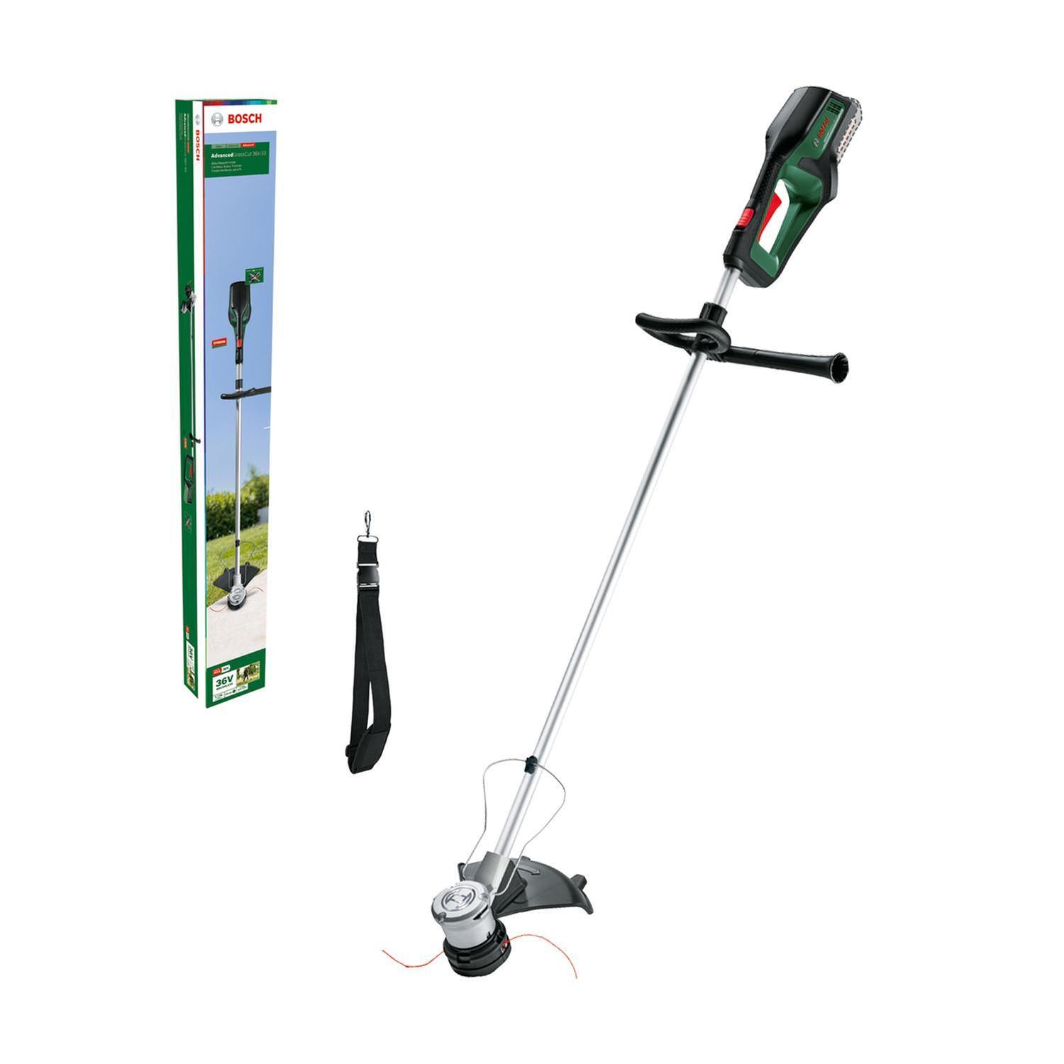 Bosch | GREEN DIY Cordless Line Trimmer Skin Only 36 Volt | Mitre10