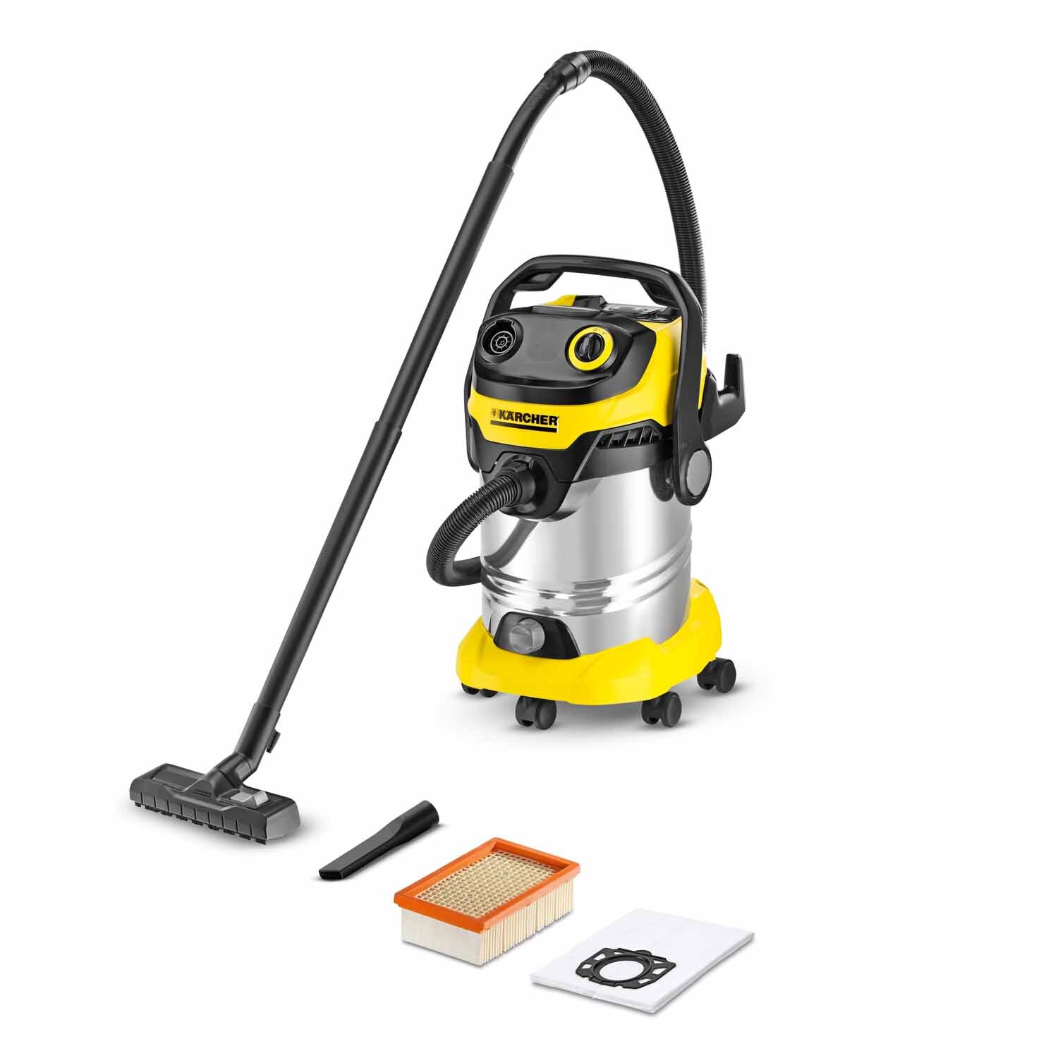 Karcher | WD5 Premium Wet & Dry Vacuum Cleaner 30L 1100 watt | Mitre10
