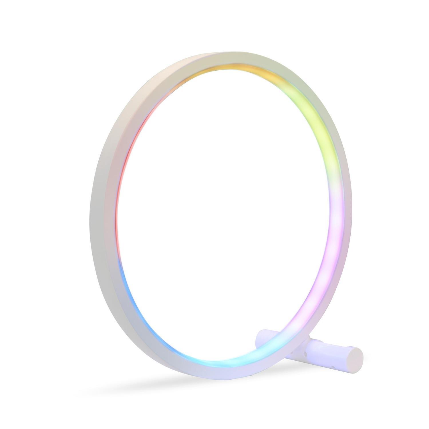 Energizer | Circle Table Lamp RGBIC | Mitre10