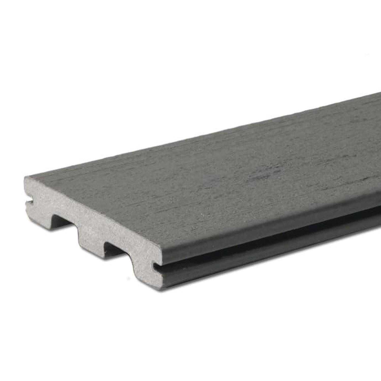 TimberTech | Terrain Silver Maple - Composite Decking Grooved Shoulder ...