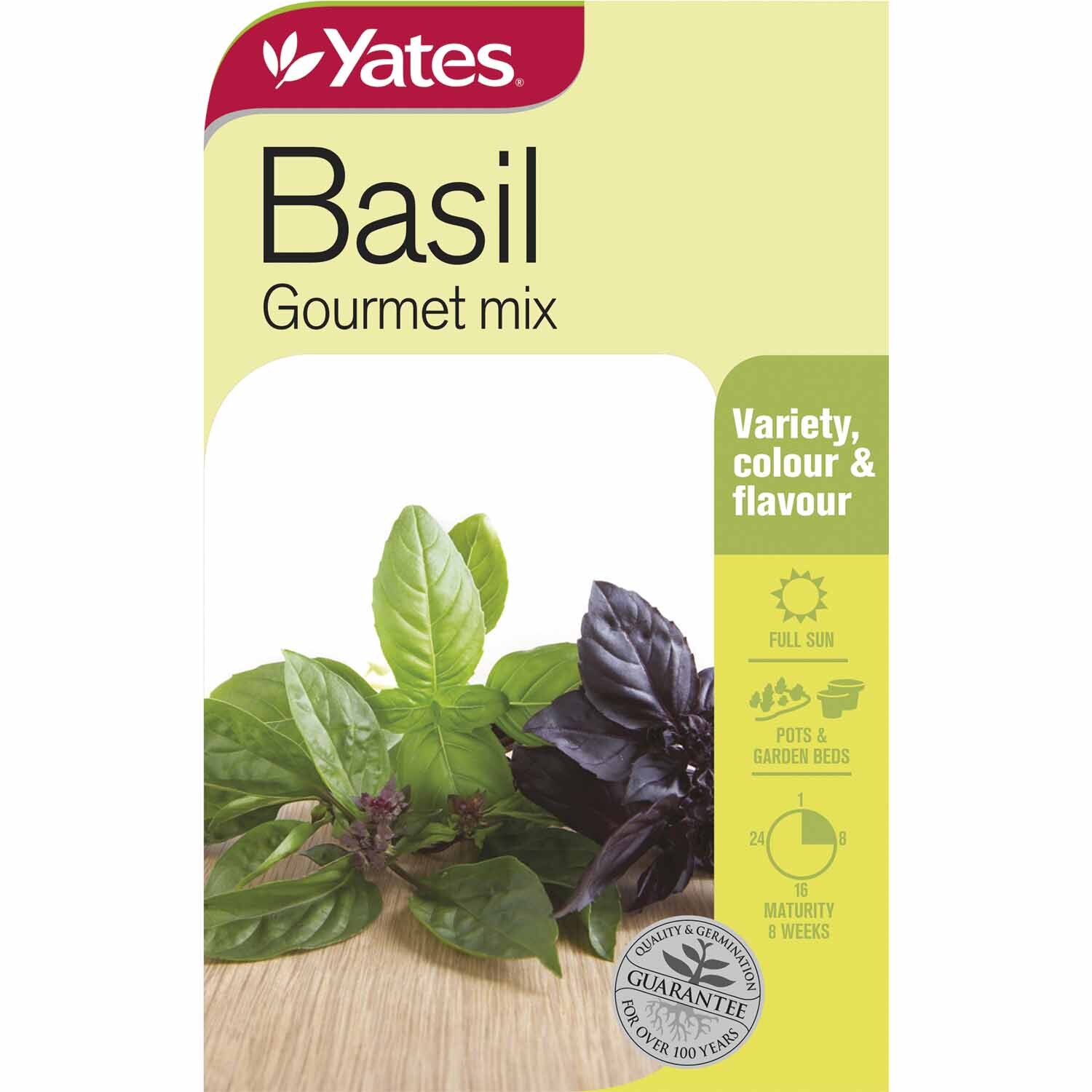 Yates | Herb Seed Basil Gourmet Mix | Mitre10