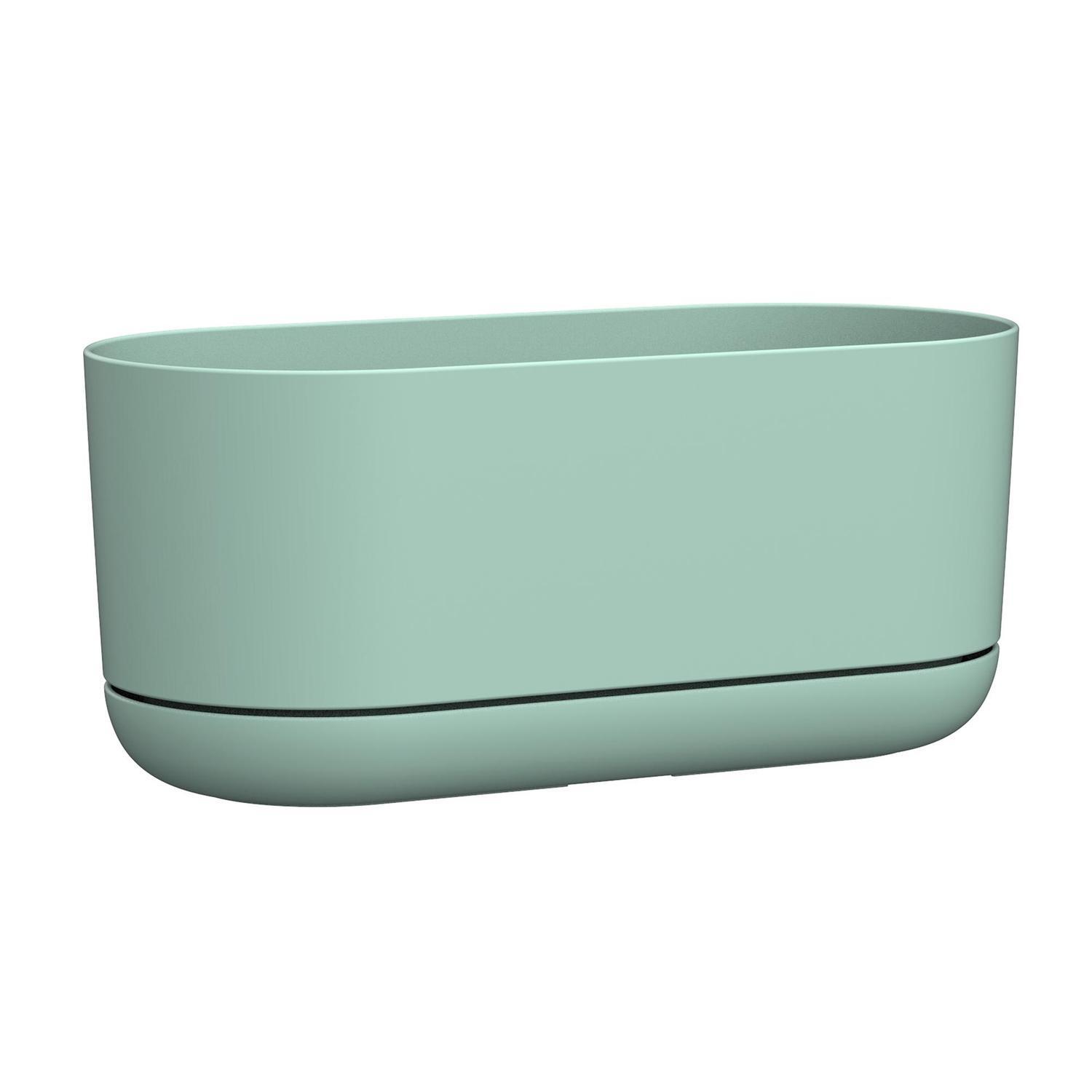 Enviro Collection | Recycled Plastic Long Planter 13cm Seafoam Green ...