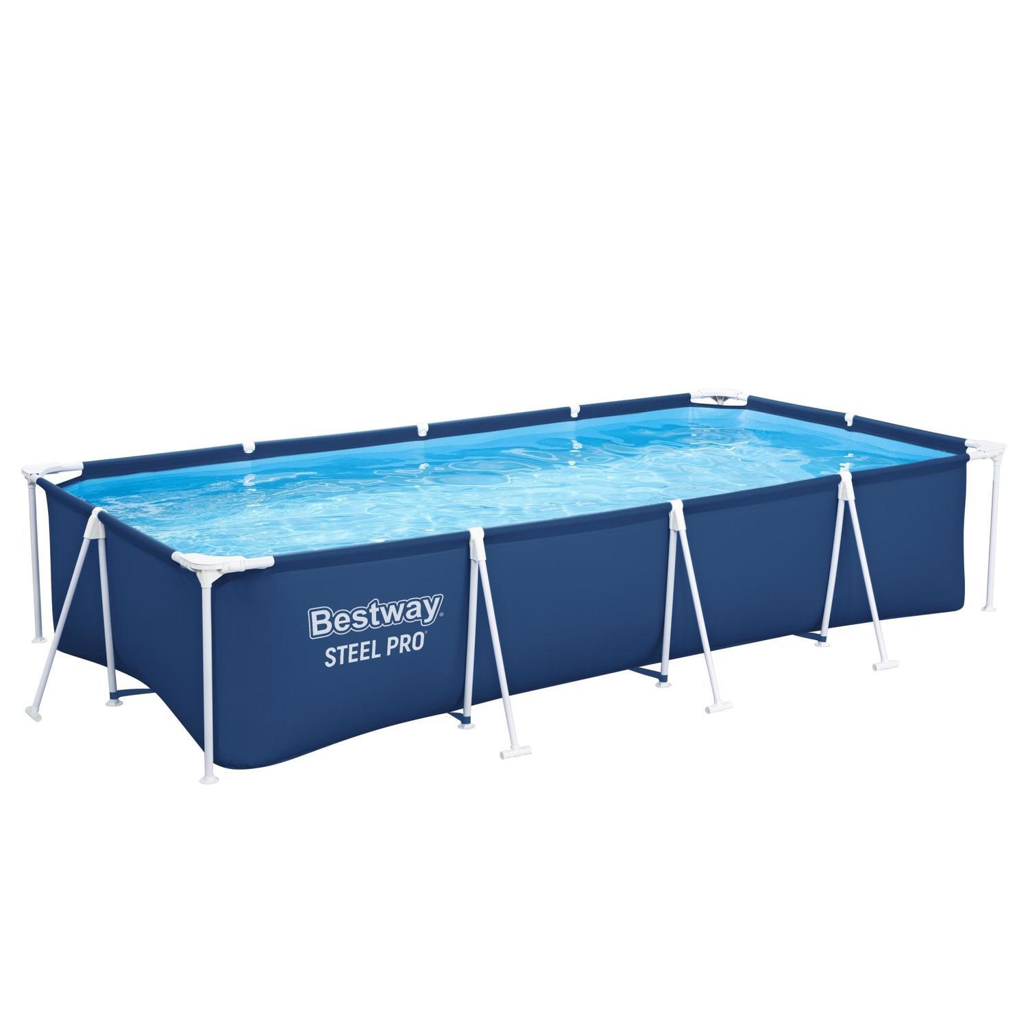 Bestway | Steel Frame Pool 4 x 2.1 x 0.8m | Mitre10