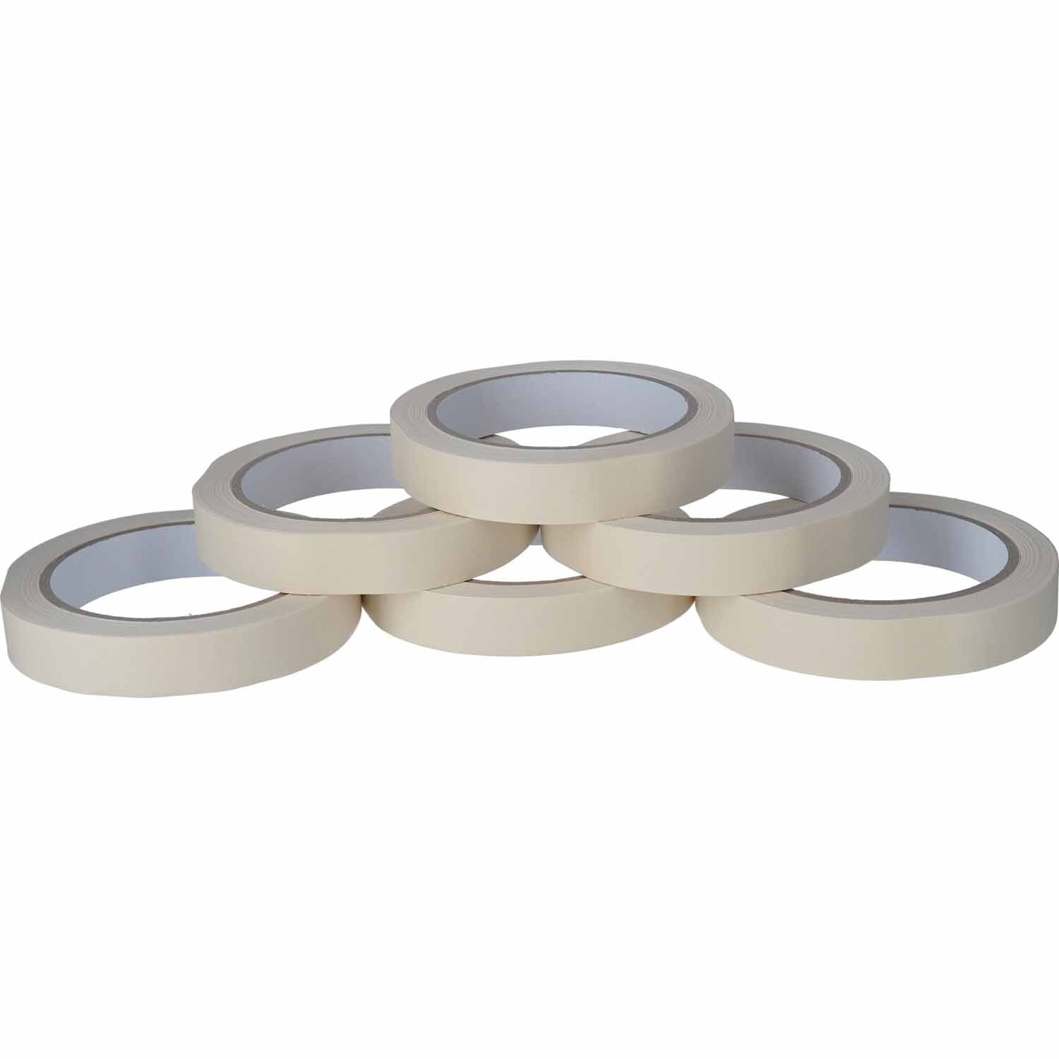 Number 8 | Masking Tape 18mmx27m pack of 6 | Mitre10