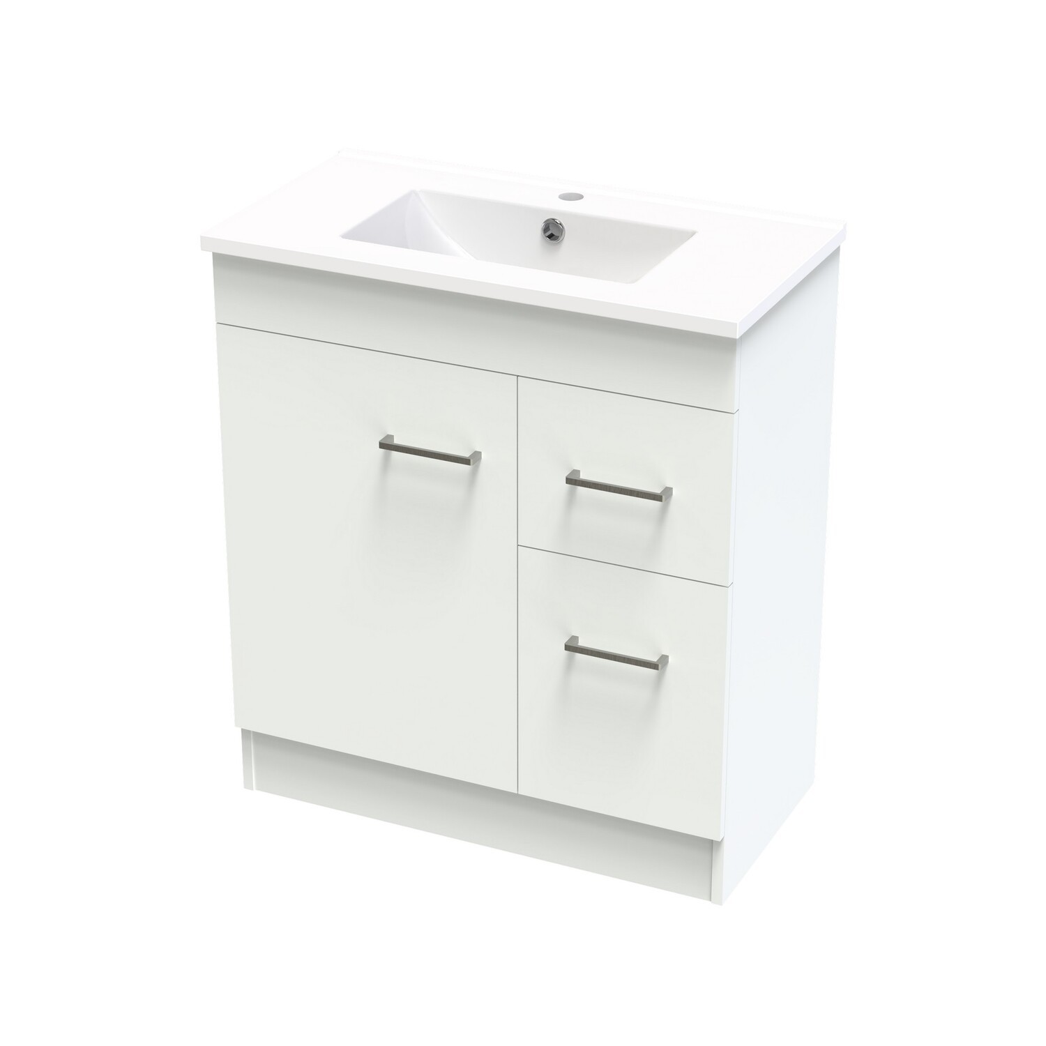 Clearlite | Cashmere Slim Classic Floor Standing Vanity H: 856mm, W ...