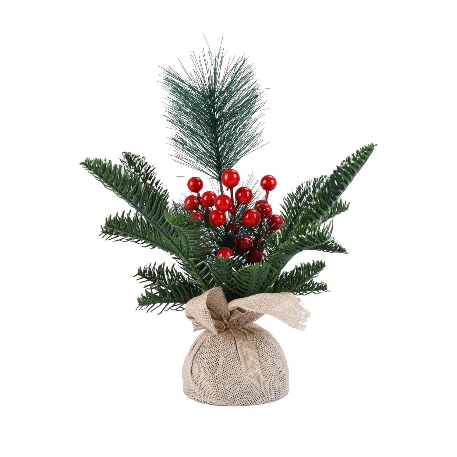 Nouveau | Christmas Tree Table Top Berries 28cm | Mitre10