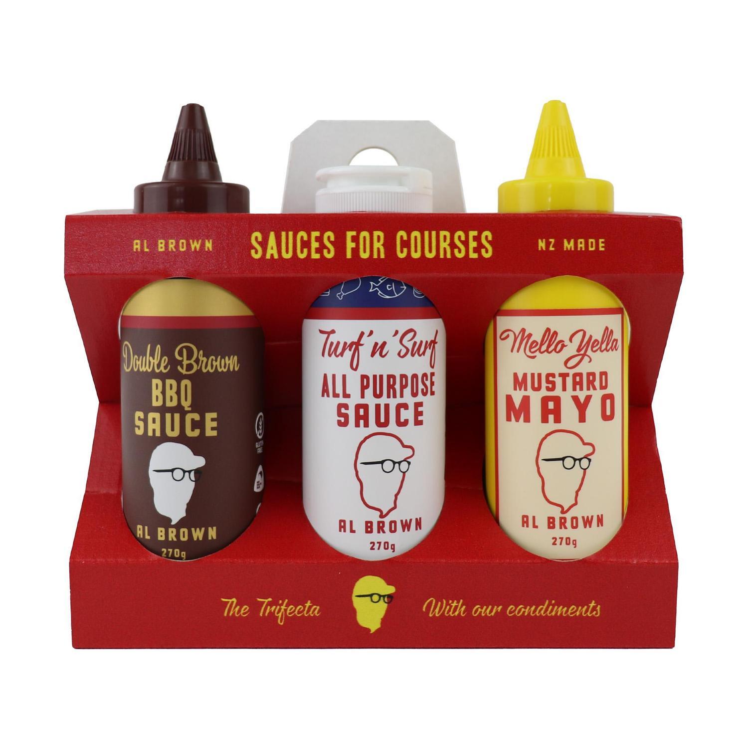 Al Brown | Triple Happy Sauce 3 Pack | Mitre10