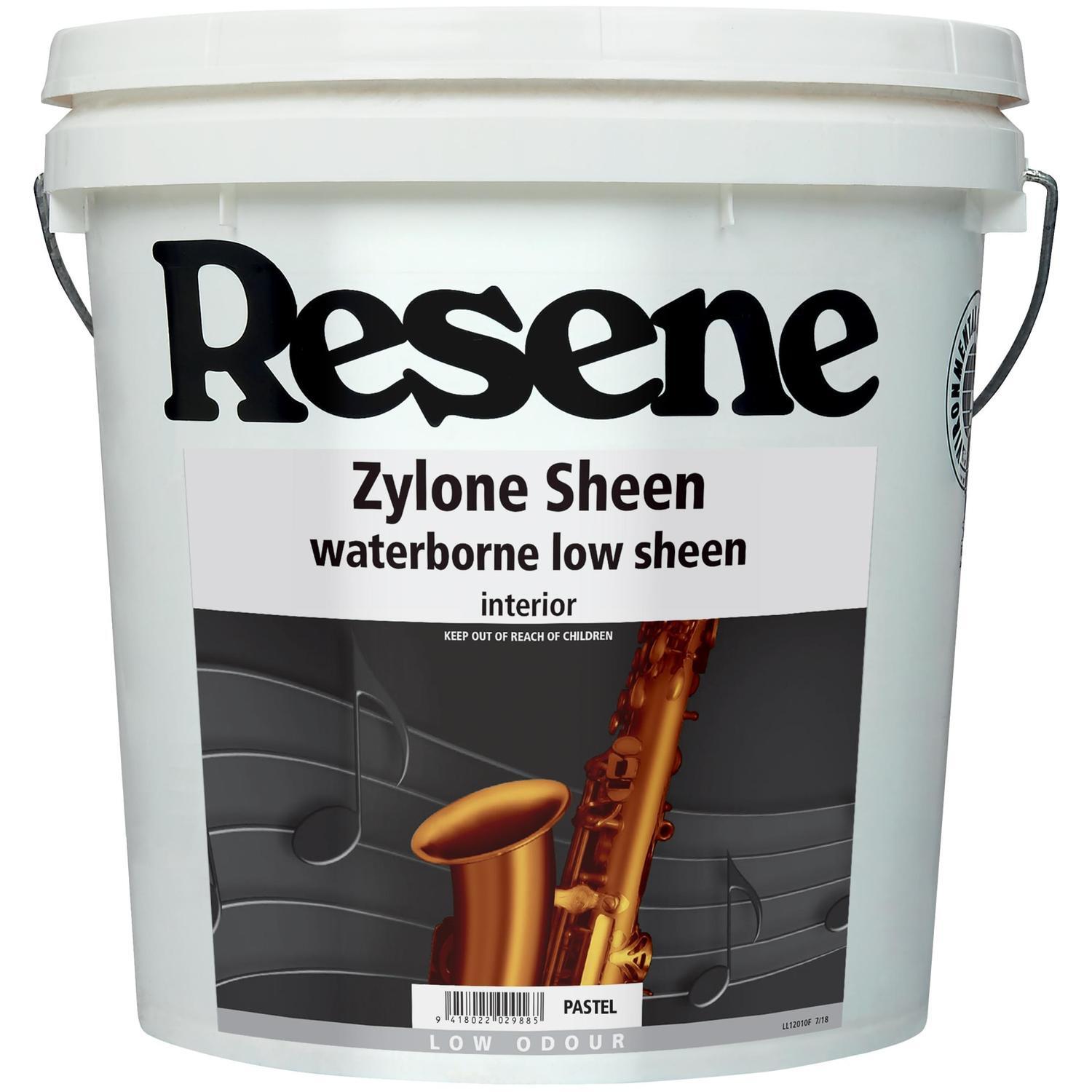 Resene | Zylone Sheen Low Sheen Waterborne Paint 10L Pastel Base | Mitre10