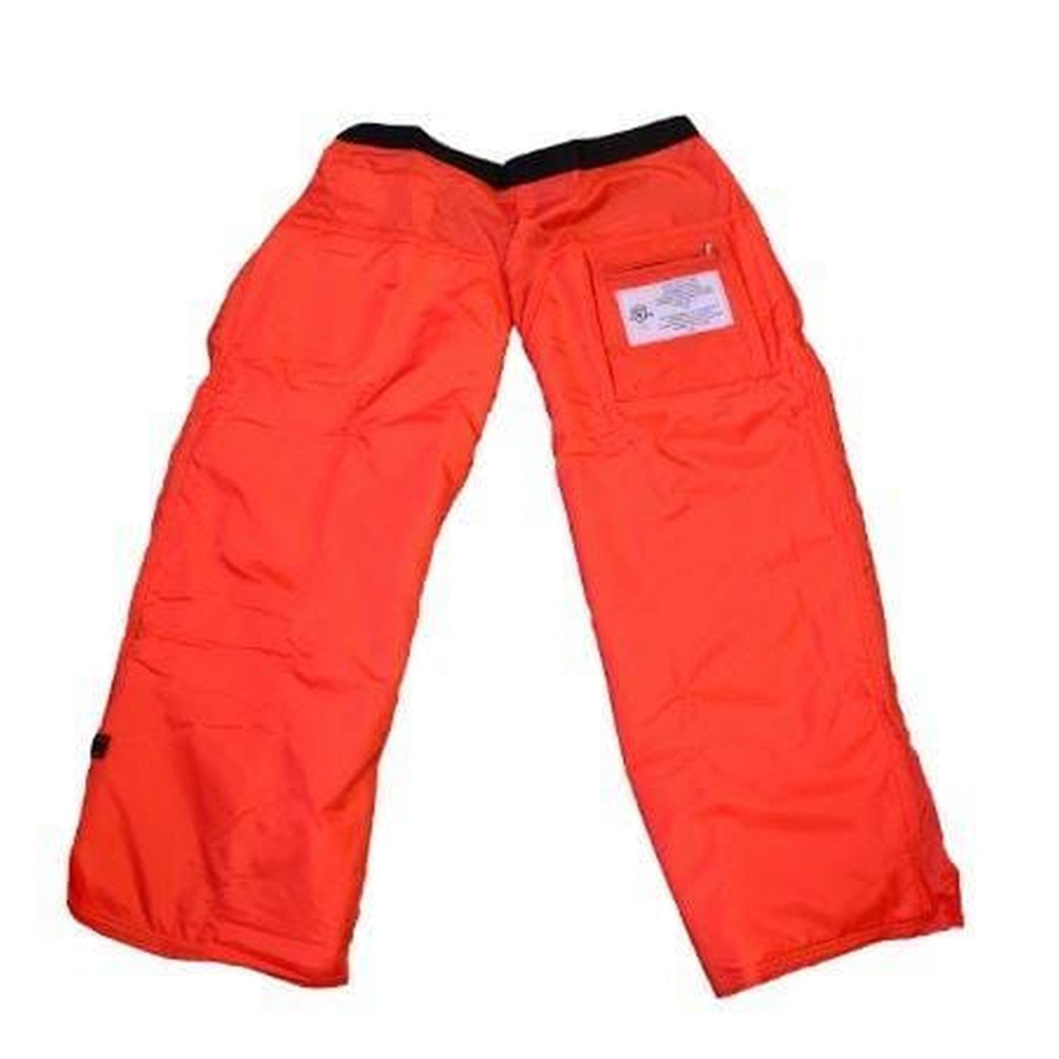 TRILINK | Chainsaw Protection Chaps One Size Fits Most Orange | Mitre10