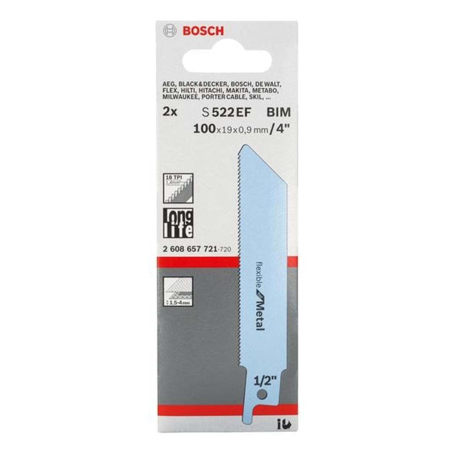 Bosch | Recip Saw Blade 2 Pack 100mm | Mitre10