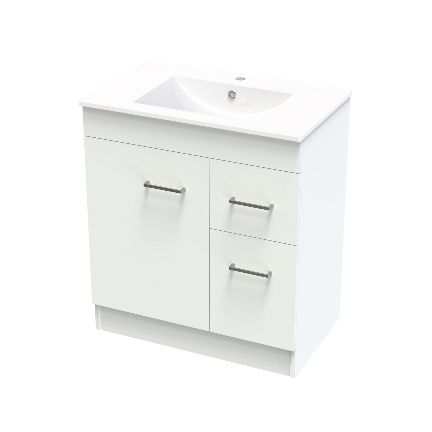 Clearlite | Cashmere Classic Floor Standing Vanity W: 740mm, D: 445mm ...