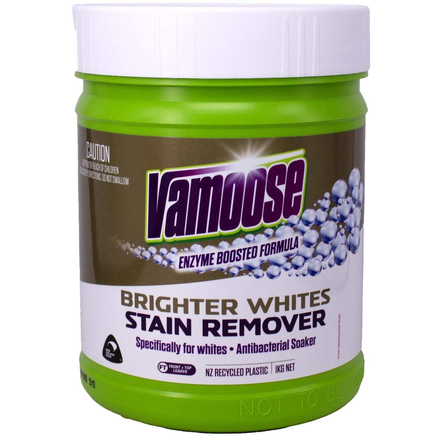 Vamoose | Brighter Whites Stain Remover Powder 1kg | Mitre10