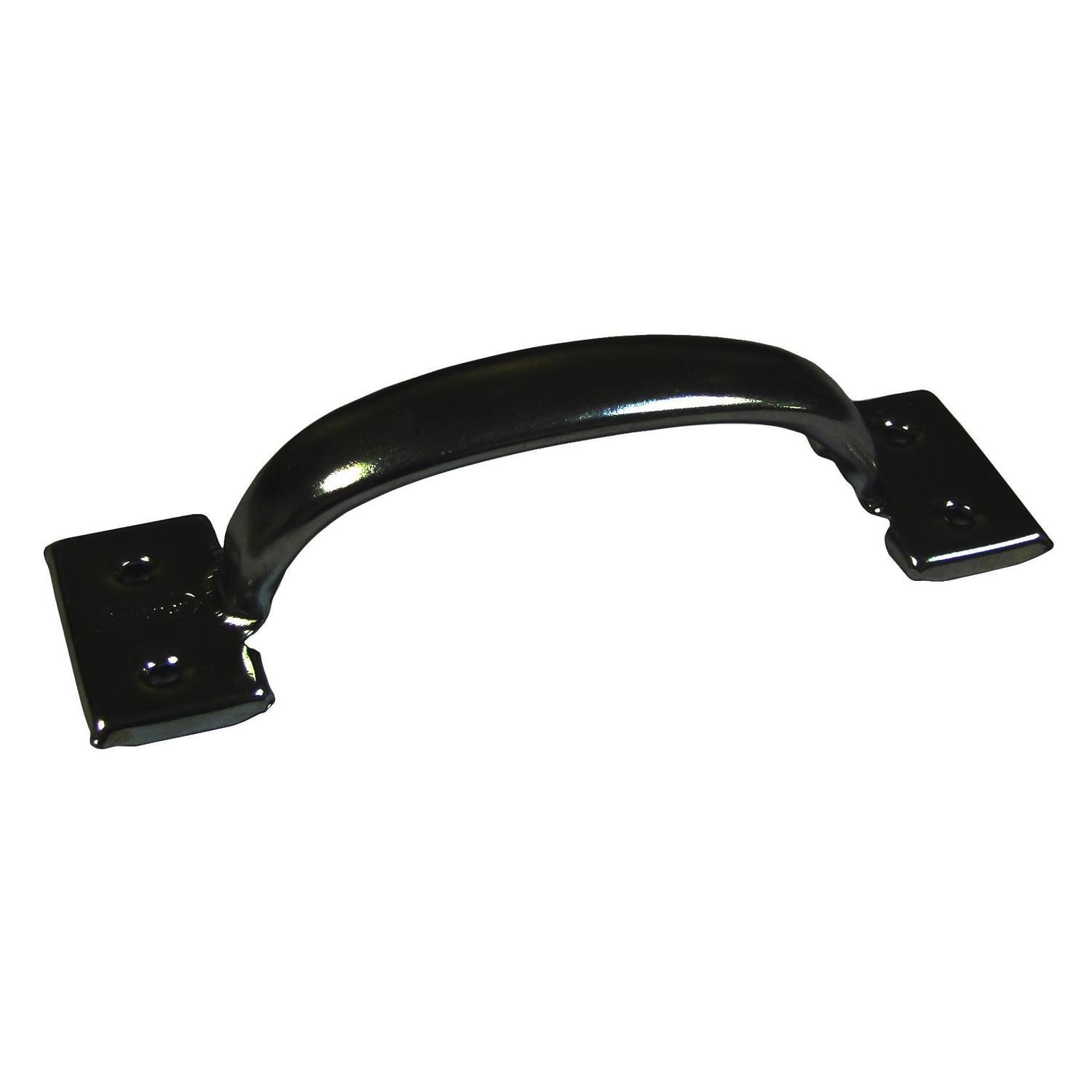 Gartner | Gate Pull Handle 170mm Black Powder Coating | Mitre10