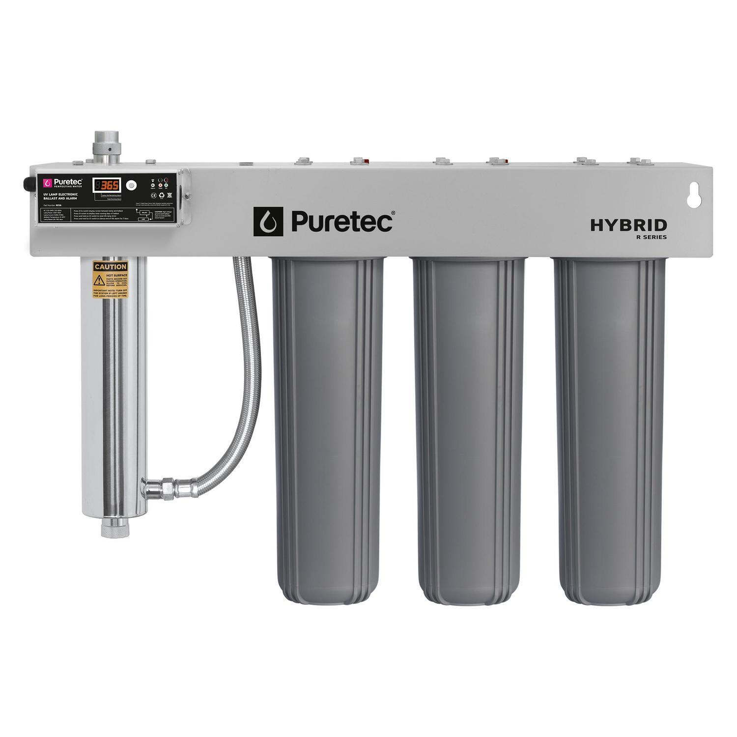 Puretec | Hybrid R11 Triple Water Treatment System Grey | Mitre10