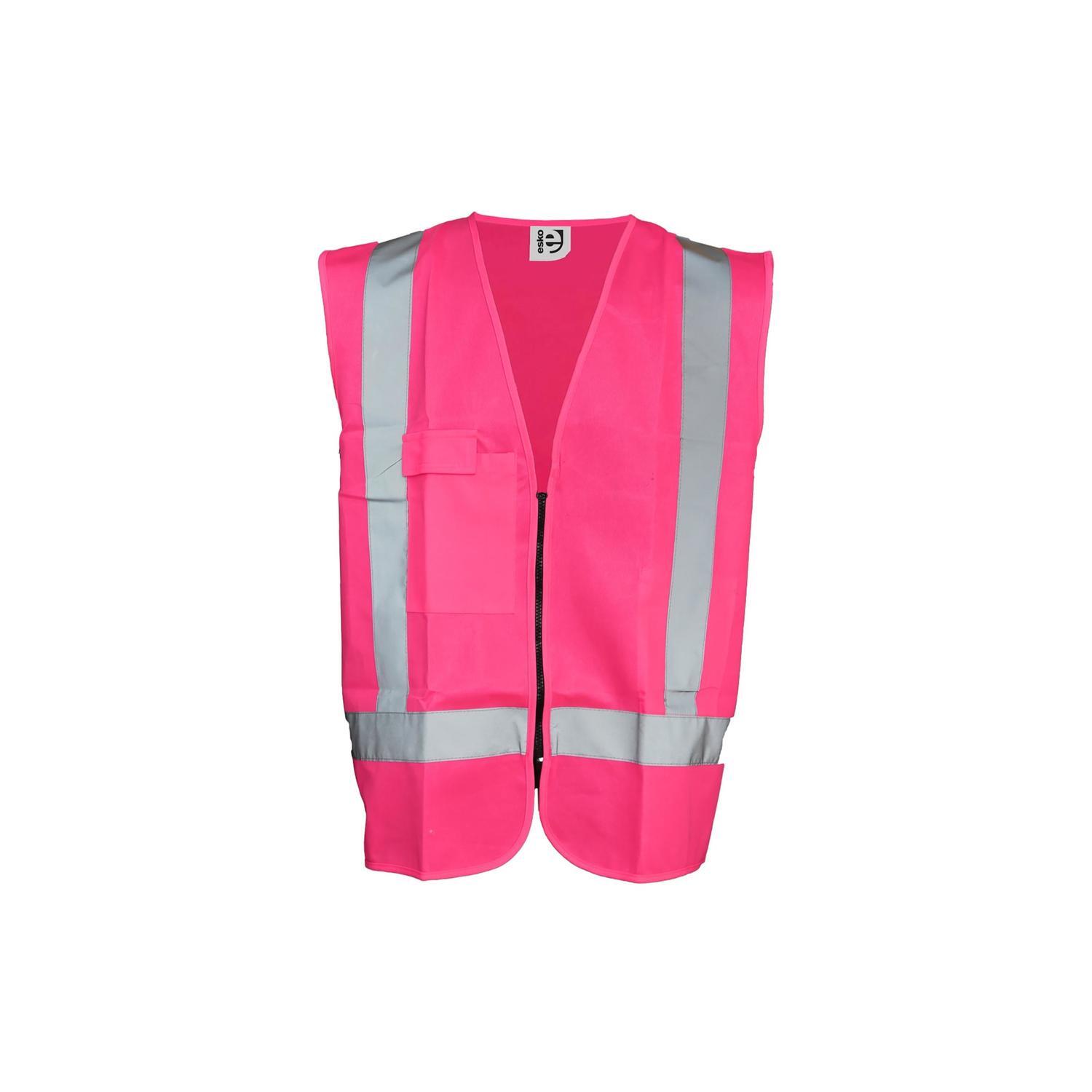Esko | Good2Glow Hi-vis Safety Vest, Pink 3XL Pink | Mitre10