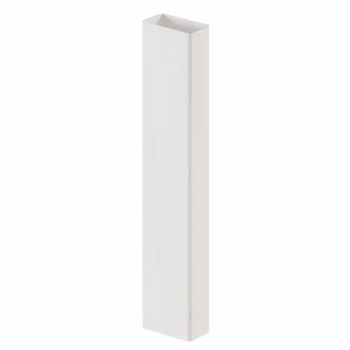 Marley | Rectangular Rectangular Downpipe 100 x 50mm White | Mitre10