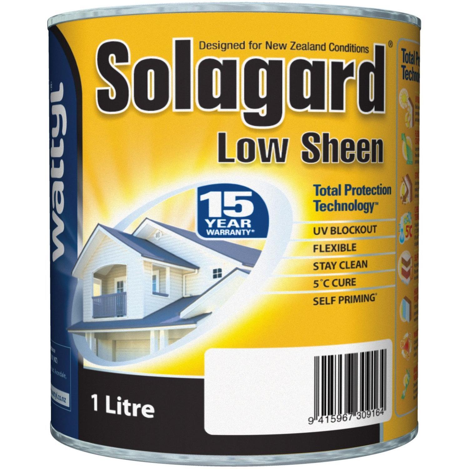 Wattyl | Solagard Low Sheen Exterior Paint 1L Pastel Base | Mitre10