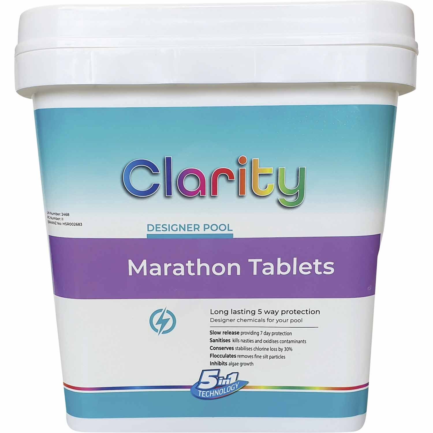 Clarity | Pool Chlorine 50 Tablets; 10kgs | Mitre10