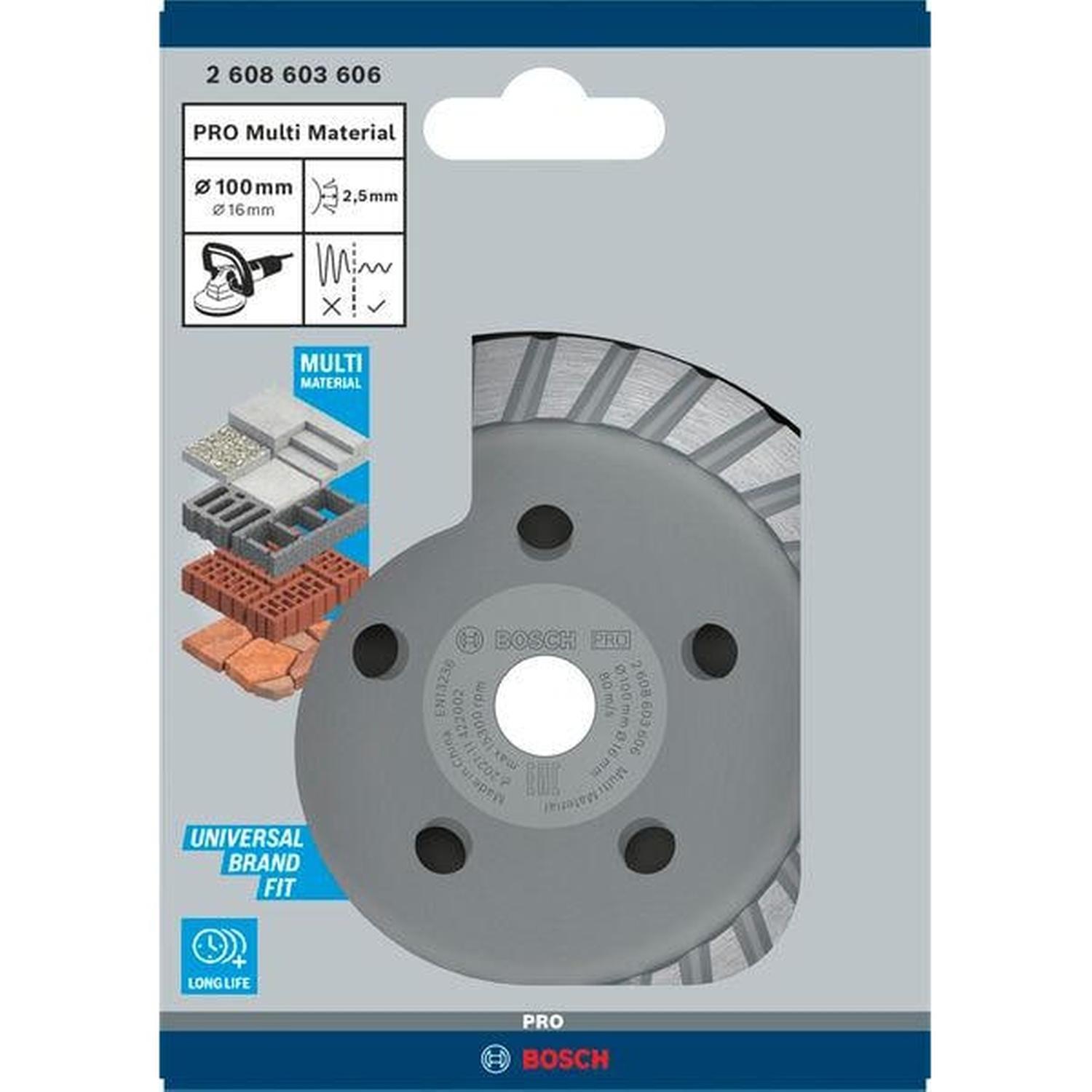 Bosch | Multi Material Grinding Head 100mm | Mitre10