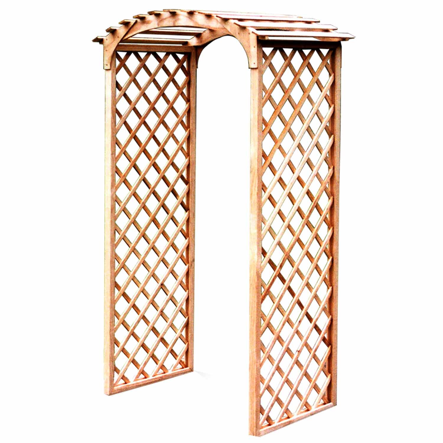 Pinehaven Garden Products | Curved Trellis Archway W:1m, D:0.65m H: 2m ...