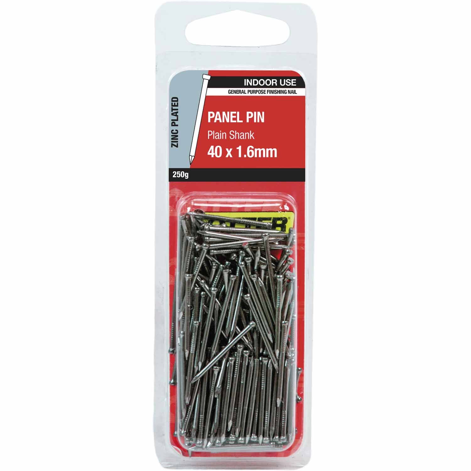 Otter | Panel Pin 40 x 1.6mm 250g Zinc Plated | Mitre10