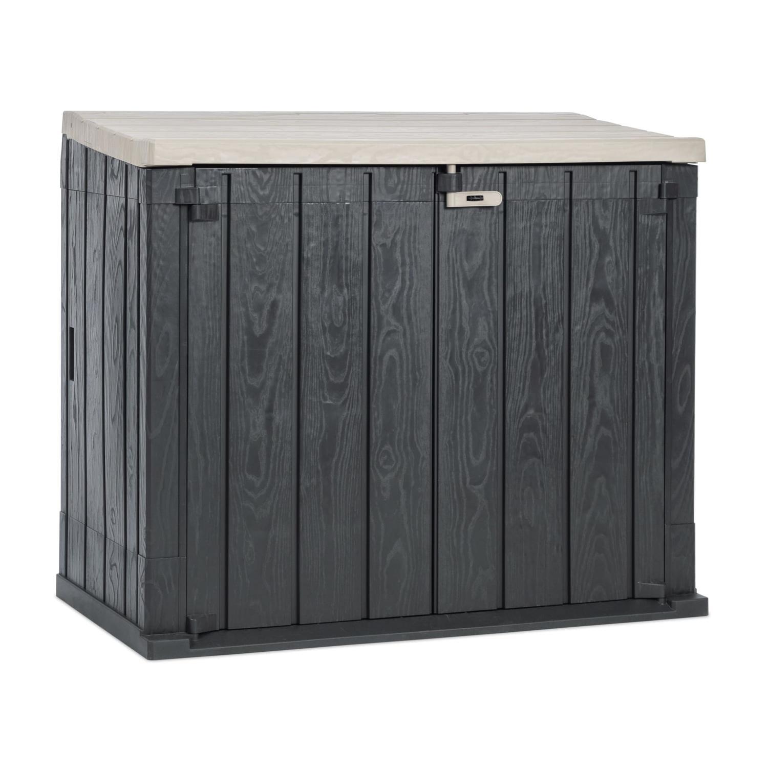 TOOMAX | Storaway Shed 842L Dark Anthracite/Warm Grey | Mitre10