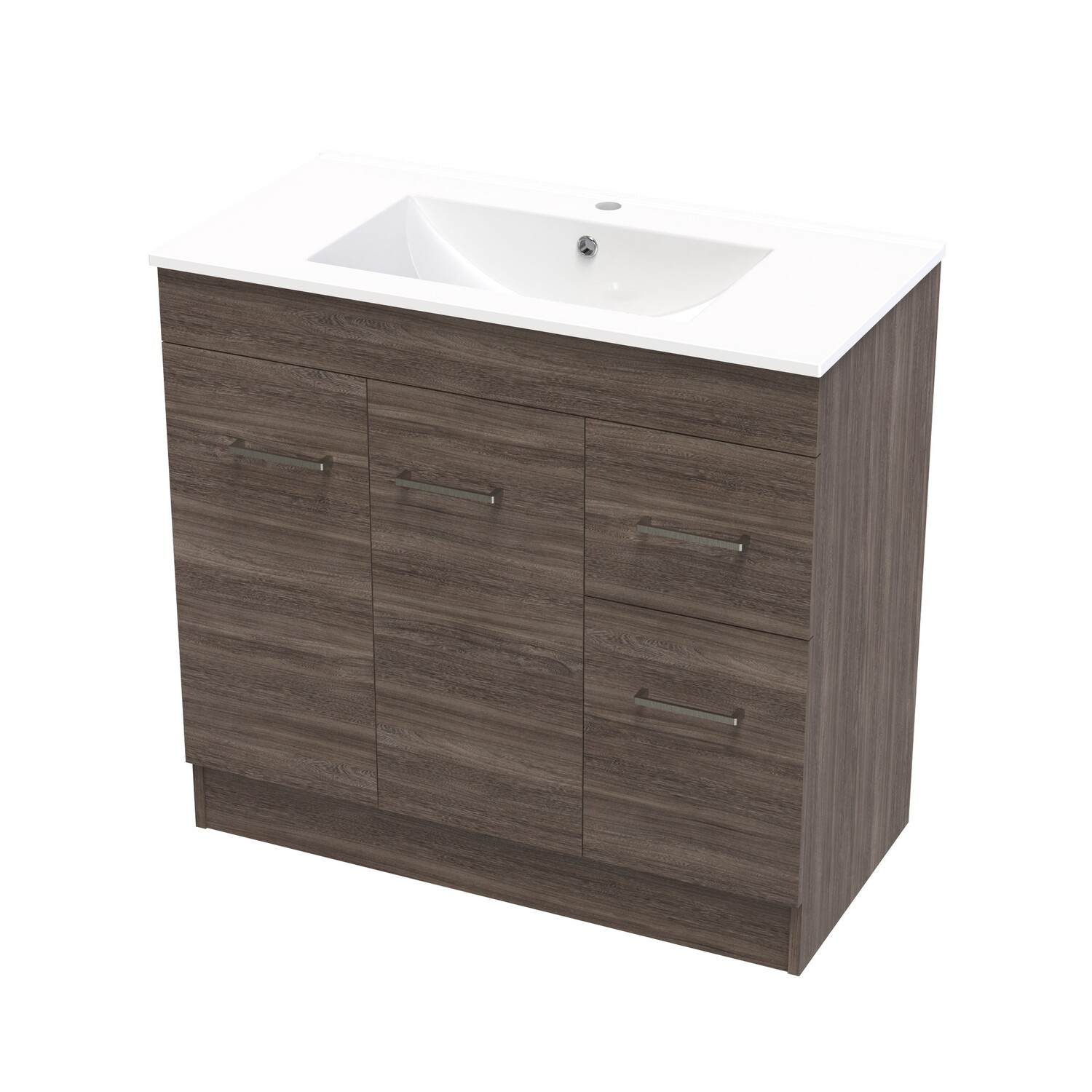 Clearlite | Cashmere Classic Floor Standing Vanity W: 890mm, D: 445mm ...