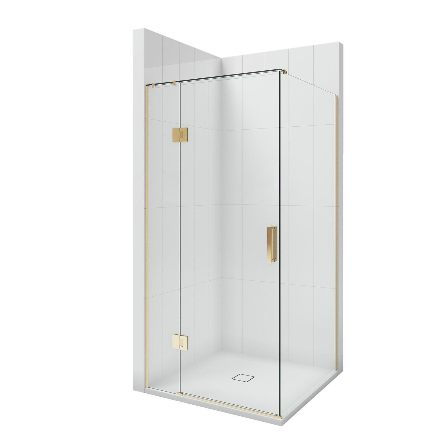 Atlantis | Solara 1010 x 1010mm 2-Wall White Tray, Ellure Walls and ...