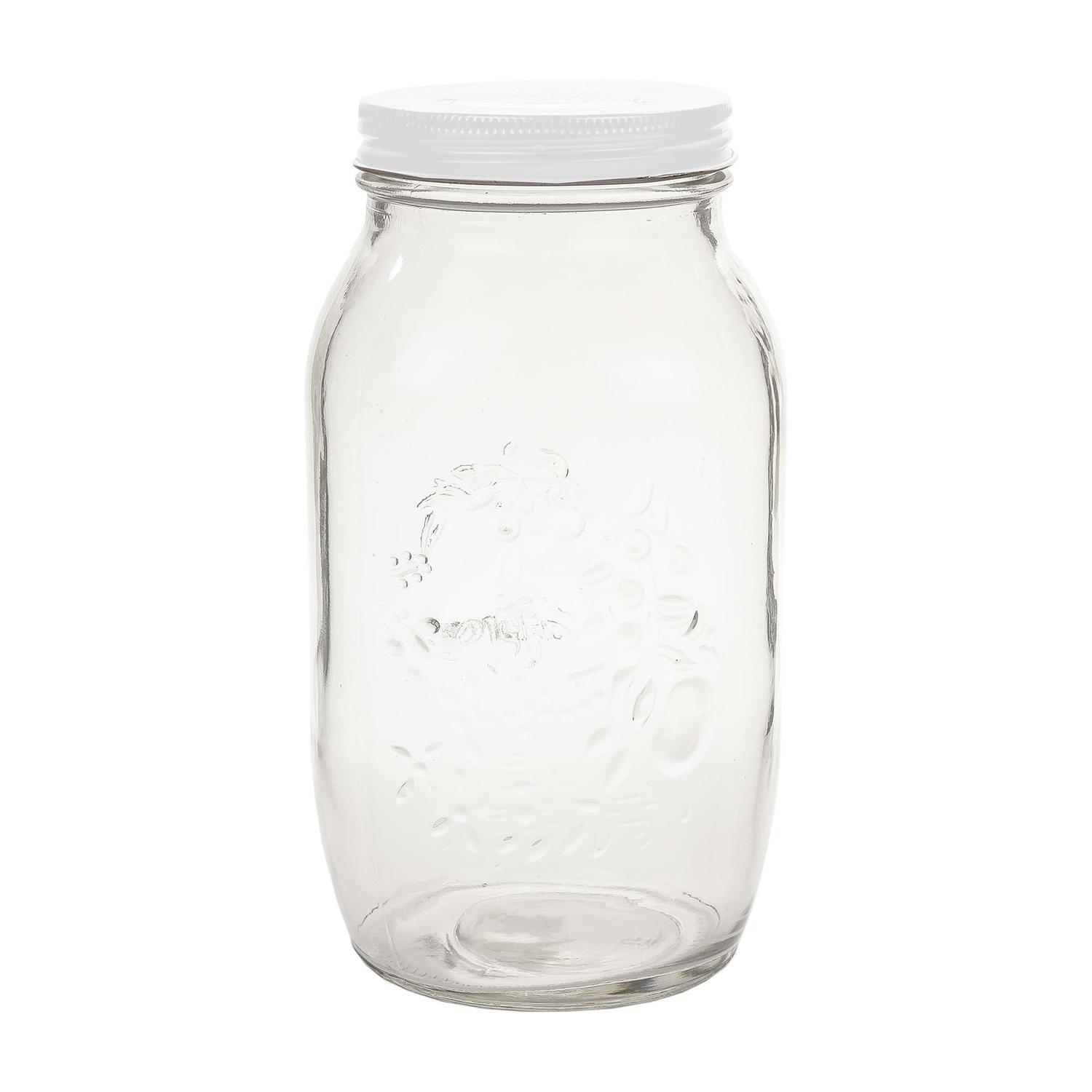 Kates Kitchen | Screw Top Jar 1.5L Clear | Mitre10