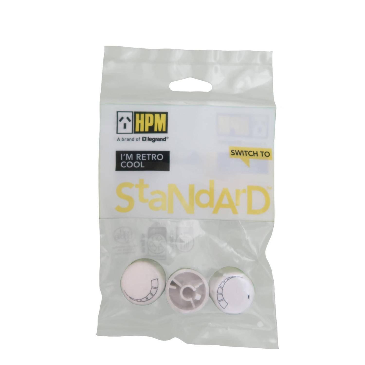 HPM | Replacement Dimmer Knob 3 Pack | Mitre10