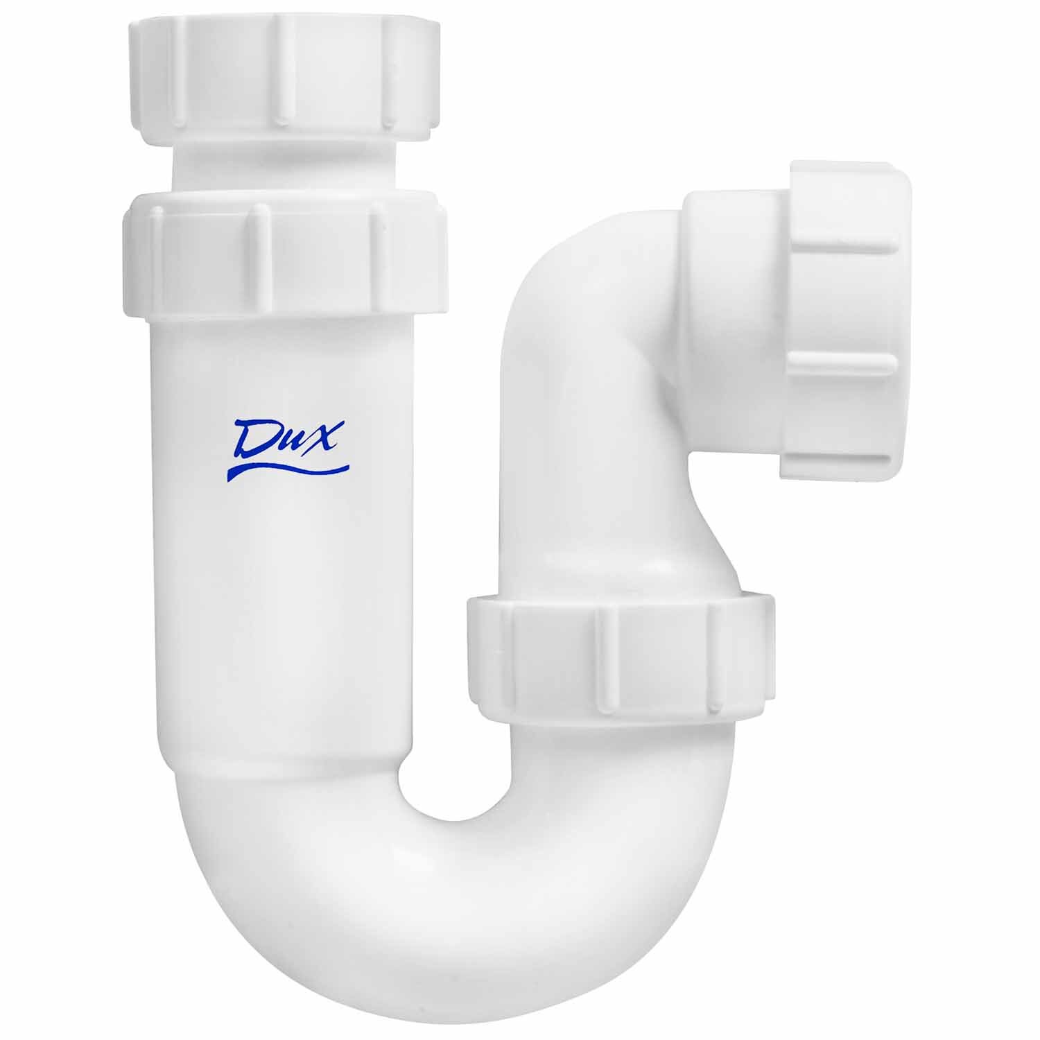 Dux | Telescopic Tight P Trap 40mm White | Mitre10