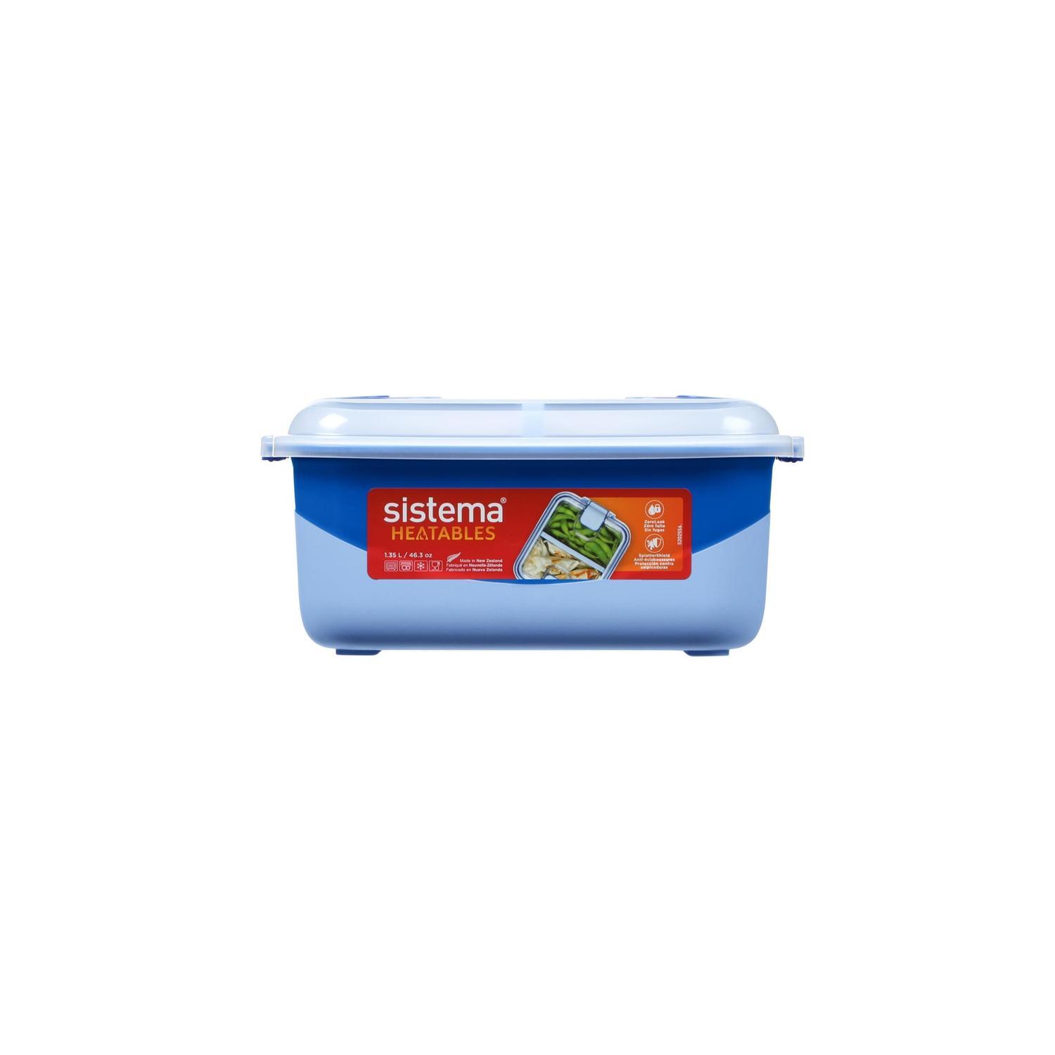 Sistema | Heatables Divided Container 1.35 Litre | Mitre10