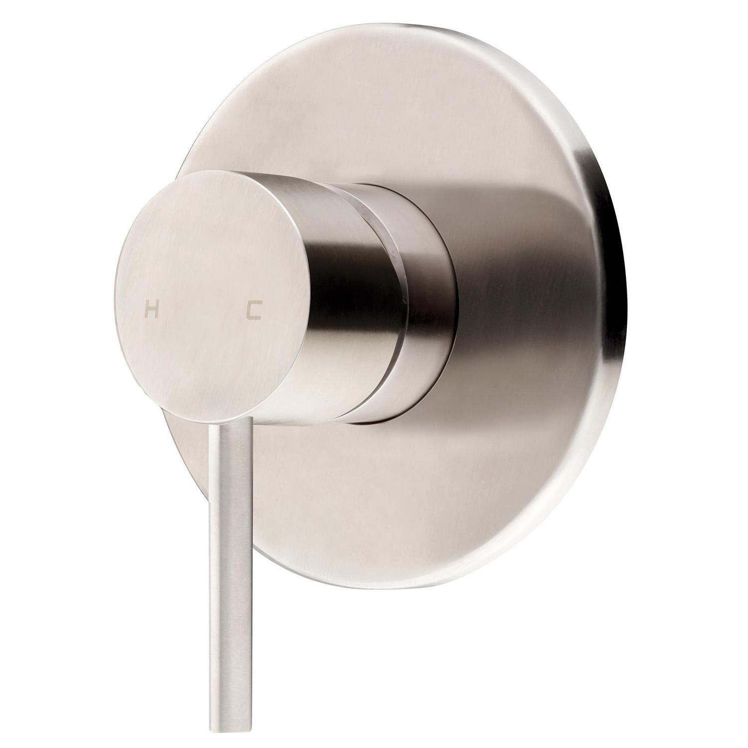 Foreno | Minimo 2 Shower Mixer Brushed Stainless (PVD) | Mitre10