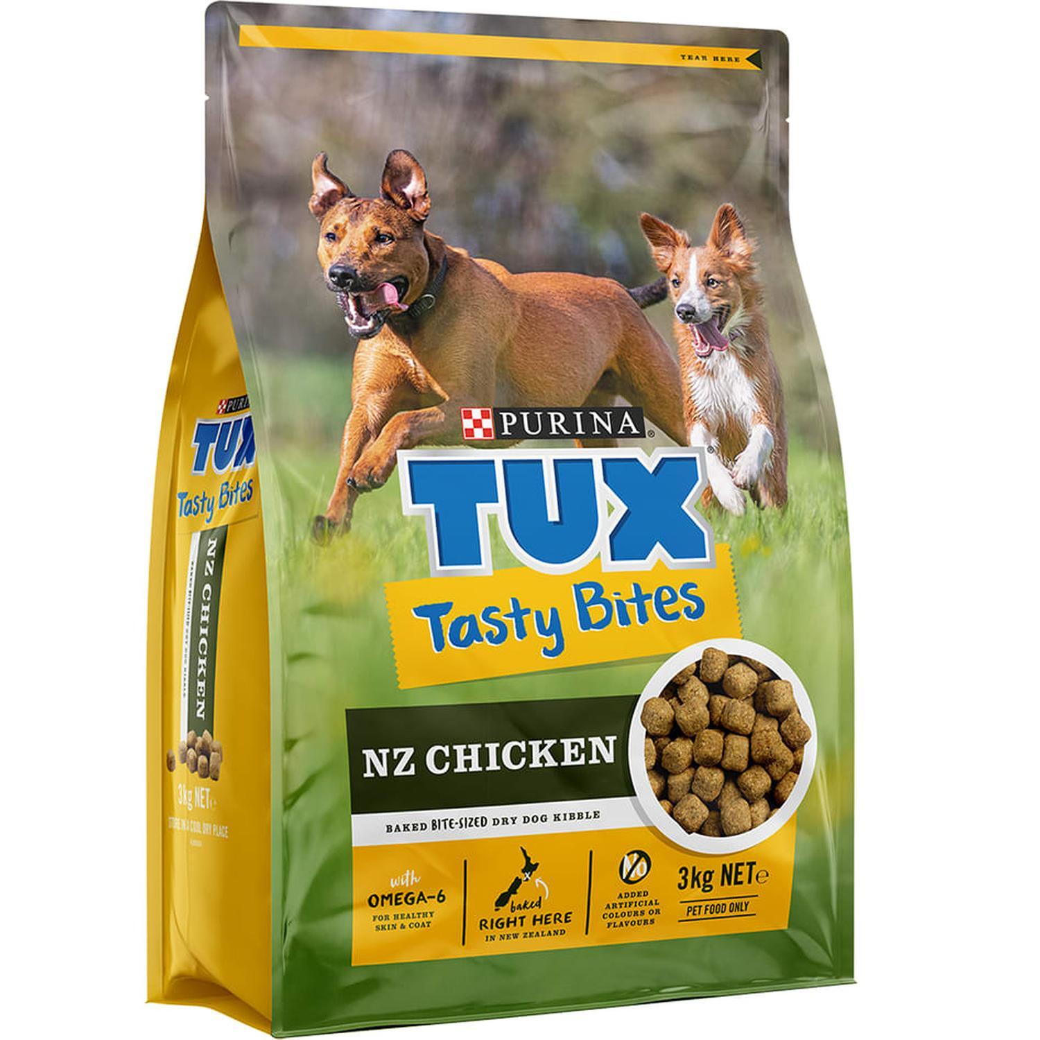 Purina | Tux Tasty Bites Chicken 3kg | Mitre10