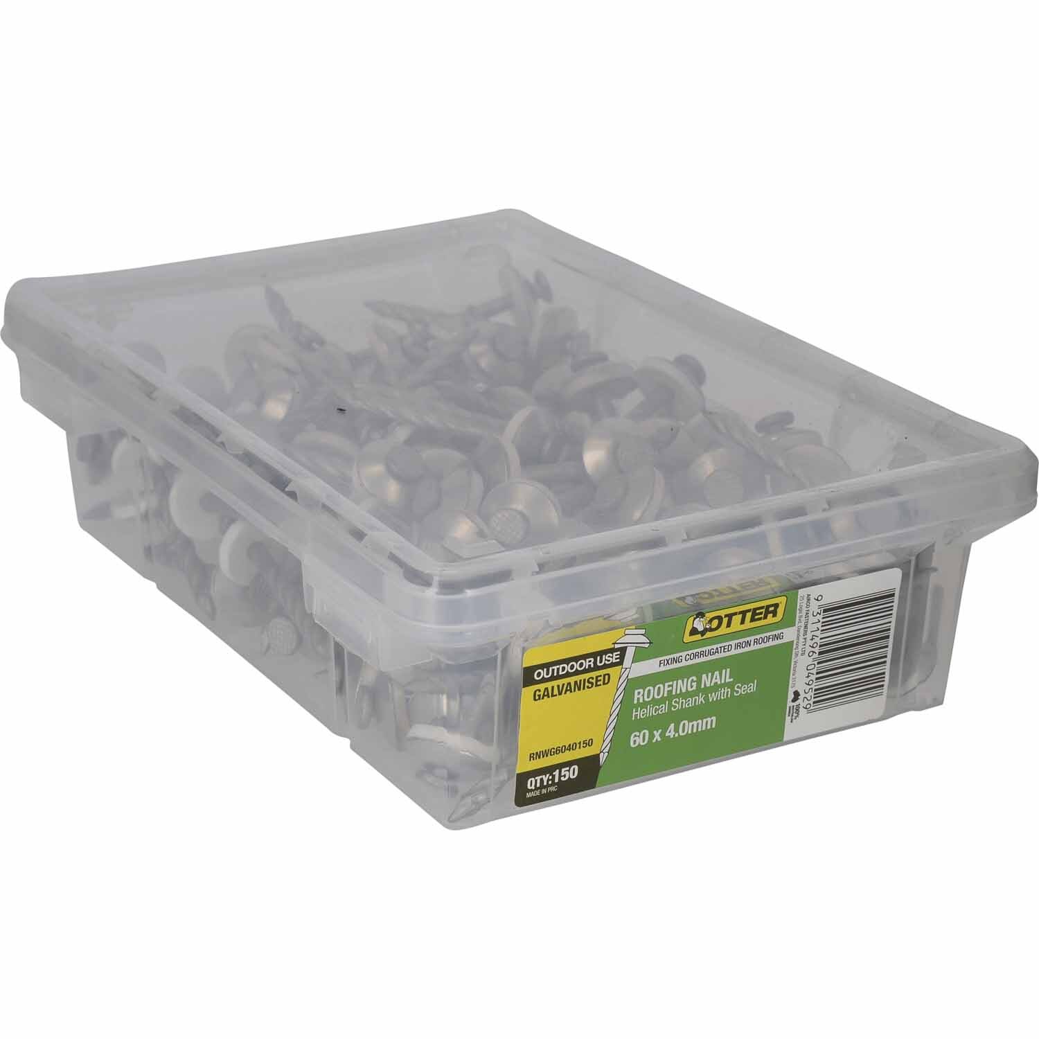 Otter | Roofing Nails 60 x 4.0mm Galvanised | Mitre10