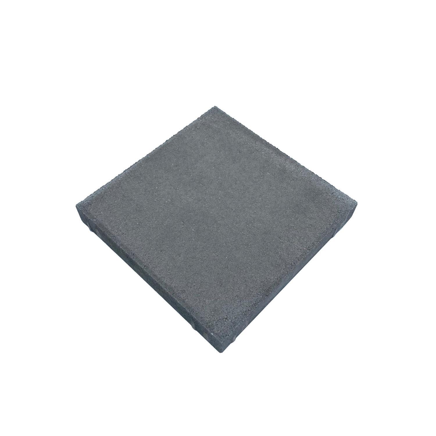Viblock | Concrete Paver L: 400mm, W: 400mm, D: 60mm Charcoal | Mitre10