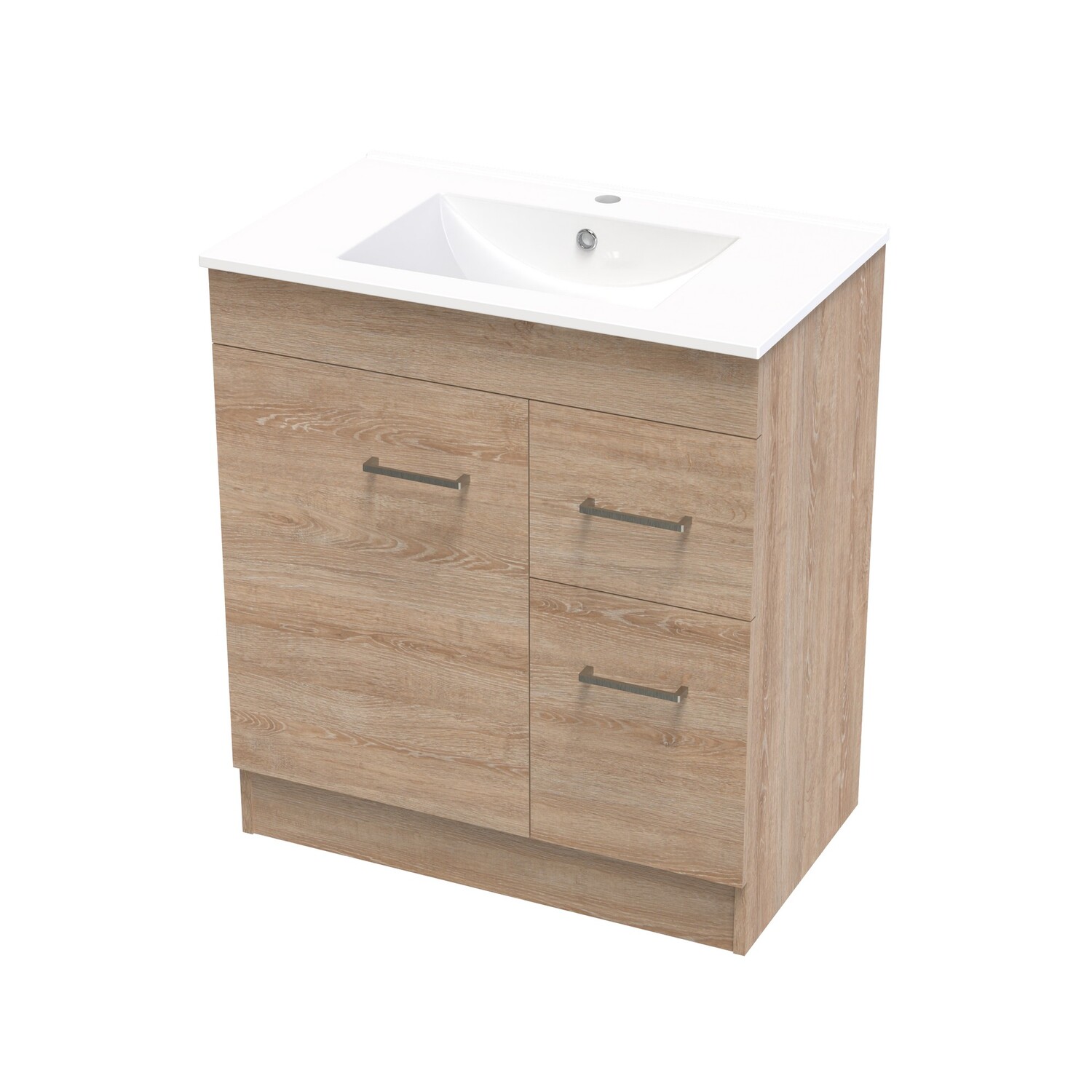 Clearlite | Cashmere Classic Floor Standing Vanity W: 740mm D: 445mm H ...