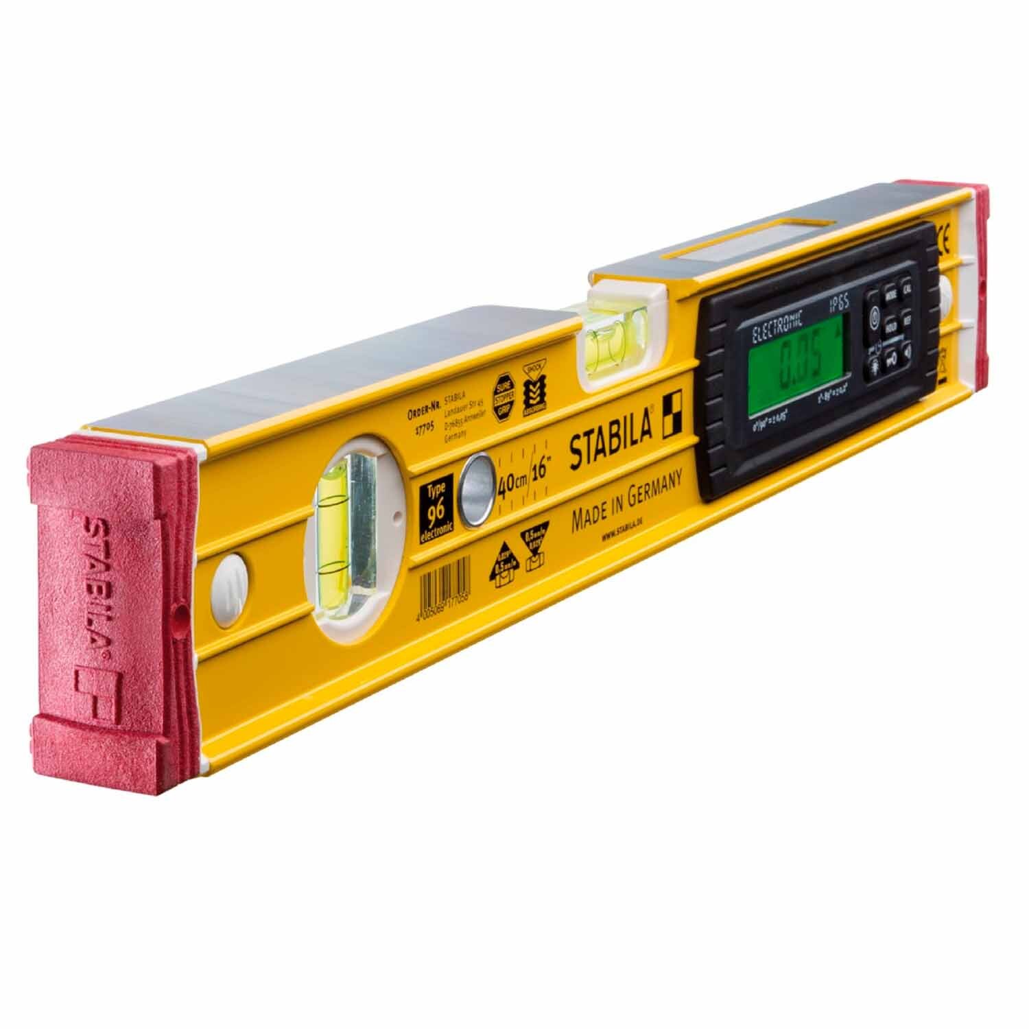 STABILA | Electronic Level 400mm Yellow | Mitre10