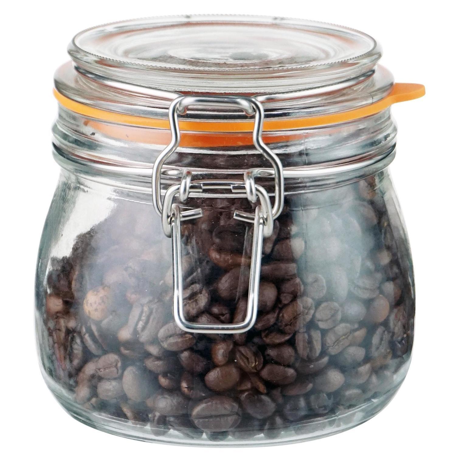 Nouveau | Storage Jar Clip Top 500ml | Mitre10