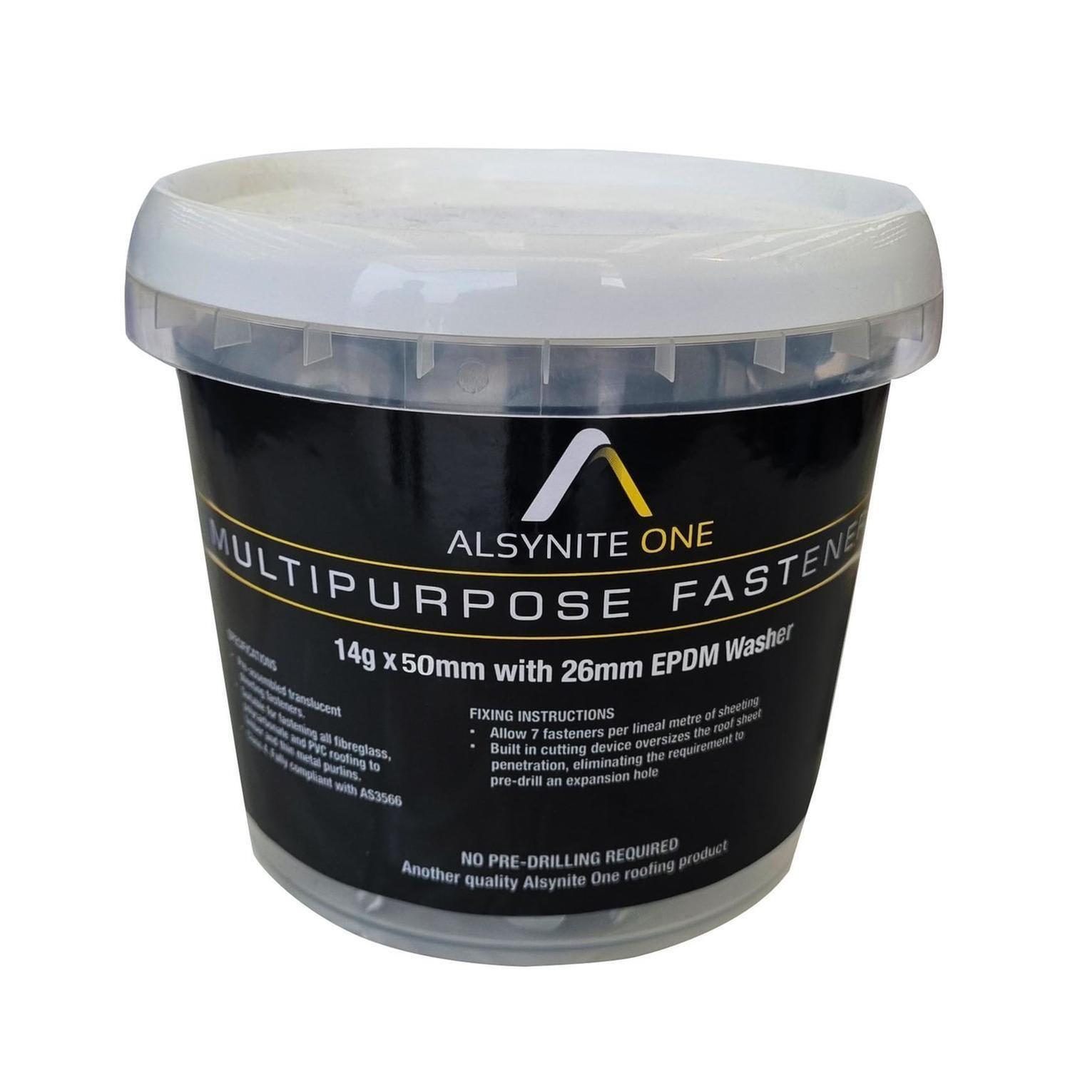 Alsynite | Timber/Steel Fasteners 65mm Grey | Mitre10