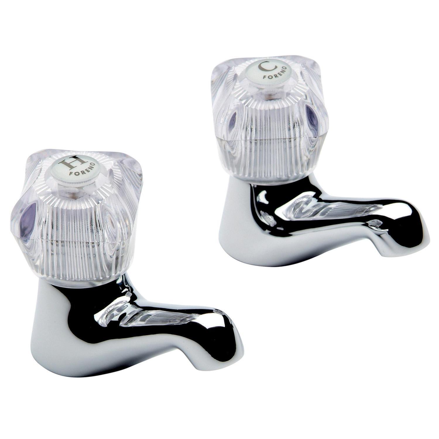Foreno | Tradeline Basin Taps Chrome | Mitre10