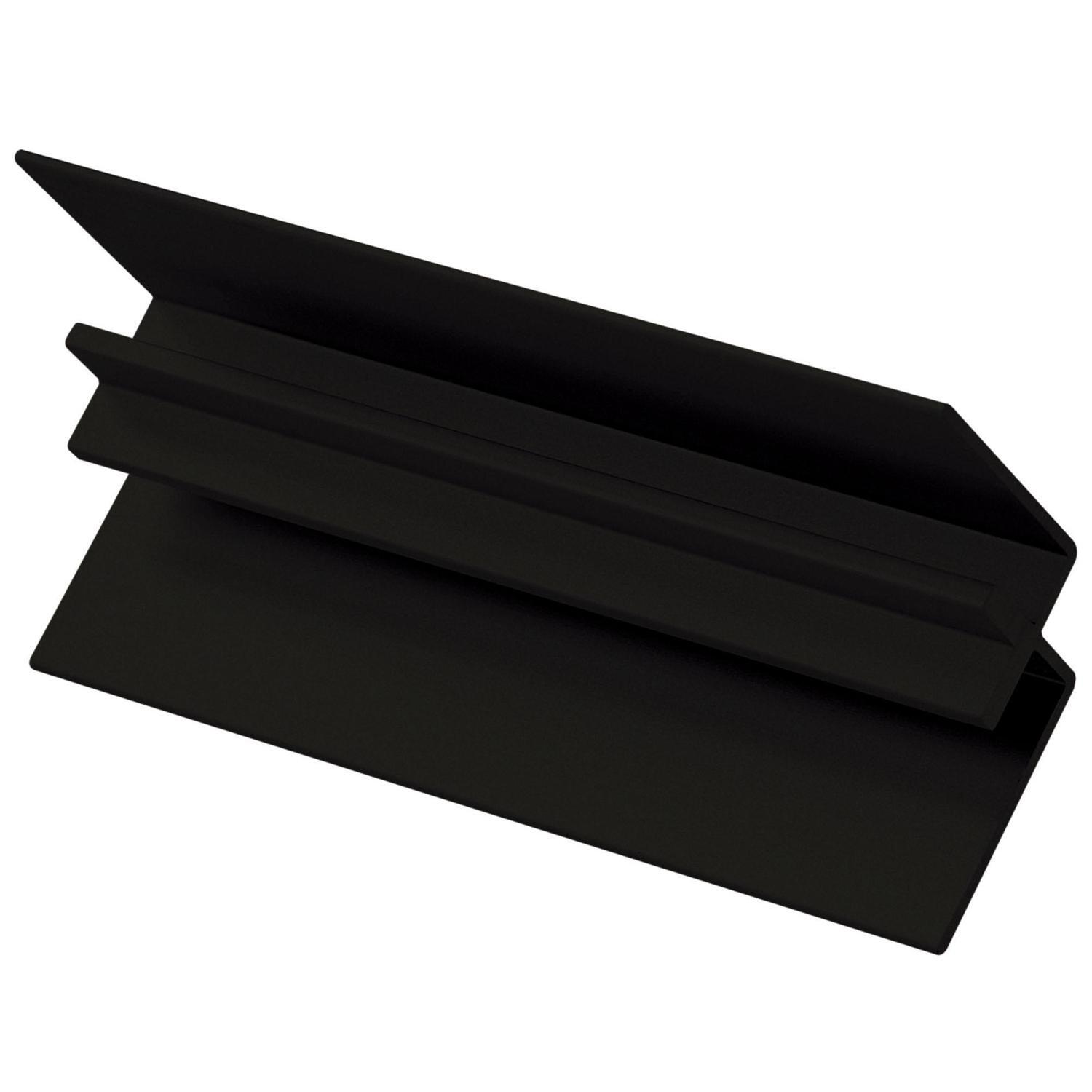 Seratone | Aluminum internal corner jointer 4.5mm x 2700mm Black | Mitre10