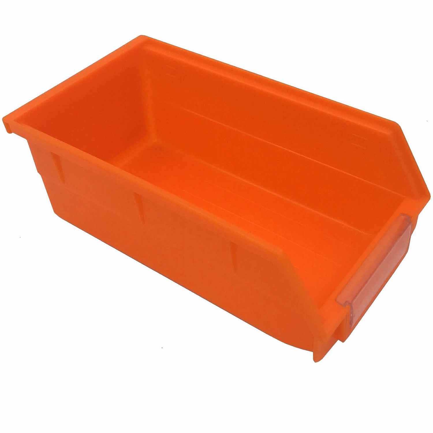 Number 8 | Storage Bin D: 220mm, W: 140mm, H: 125mm Orange | Mitre10