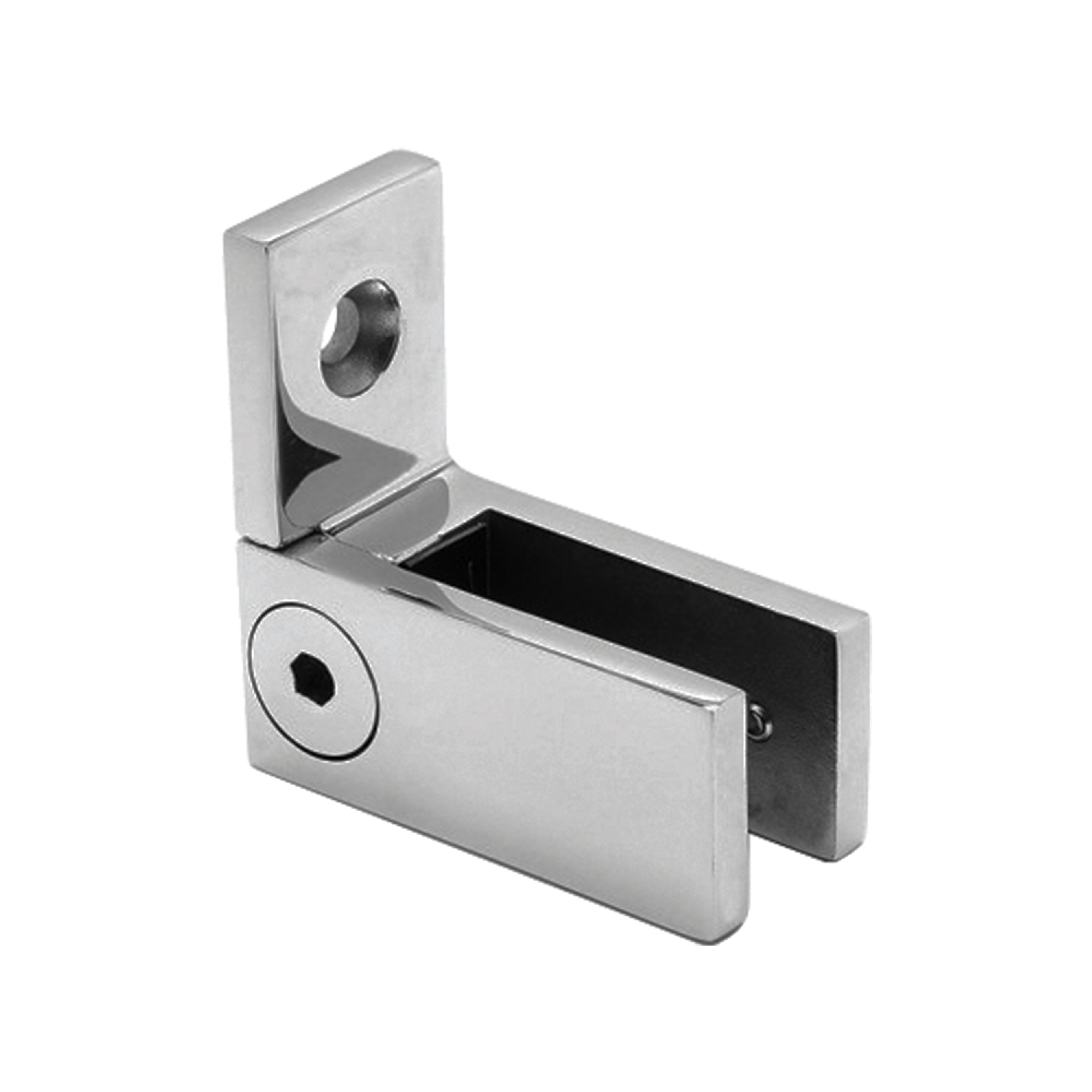 Guardian | End Bracket H:60mm, W:60mm, D:27mm Satin | Mitre10