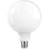 GE Lighting | LED Dimmable G125 Opal Glass 7.6 Watt Warm white | Mitre10