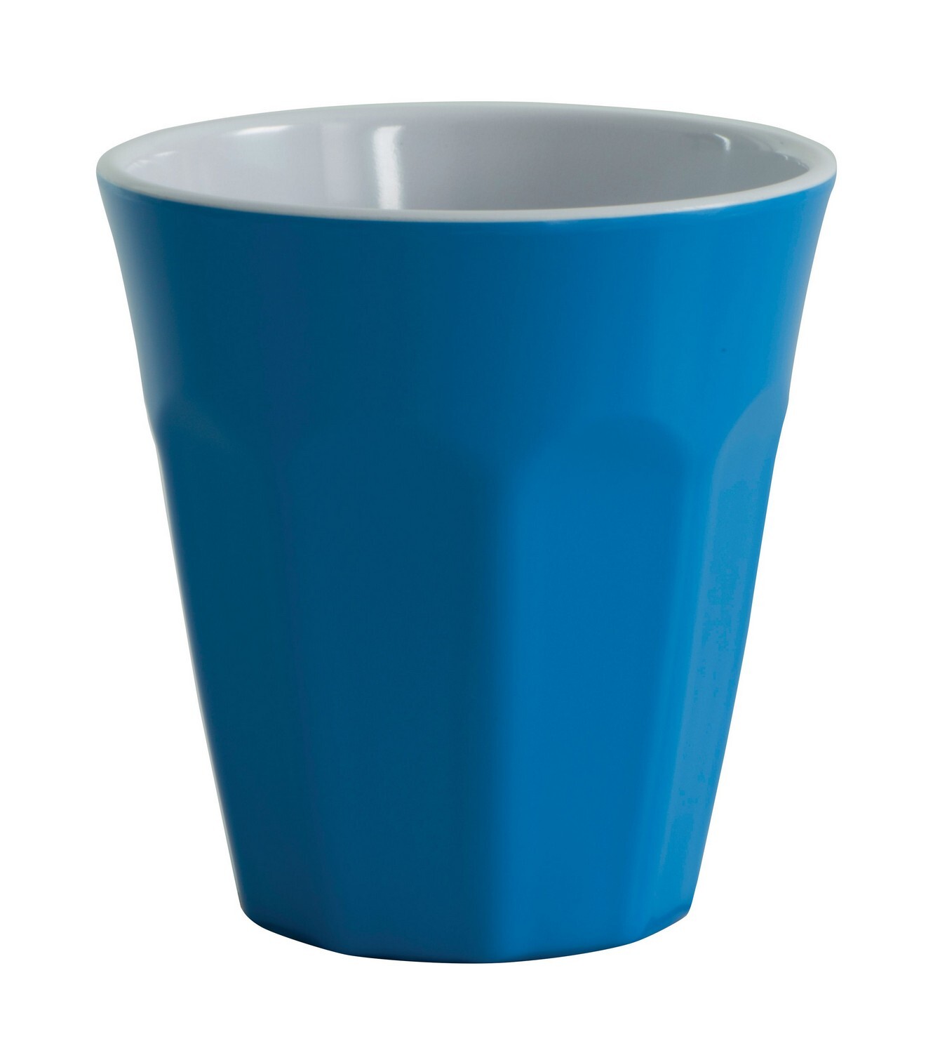 Two Tone Melamine Cup 260ml Blue | Mitre10